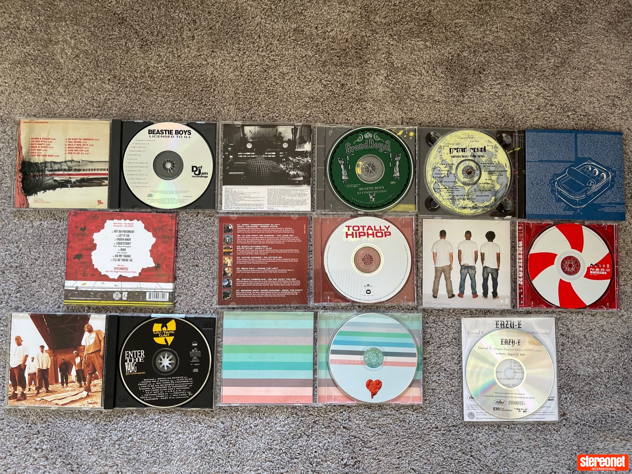 Beastie Boys NERD Wu-Tang Kanye NWA CDs CD |﻿ CD / SACD