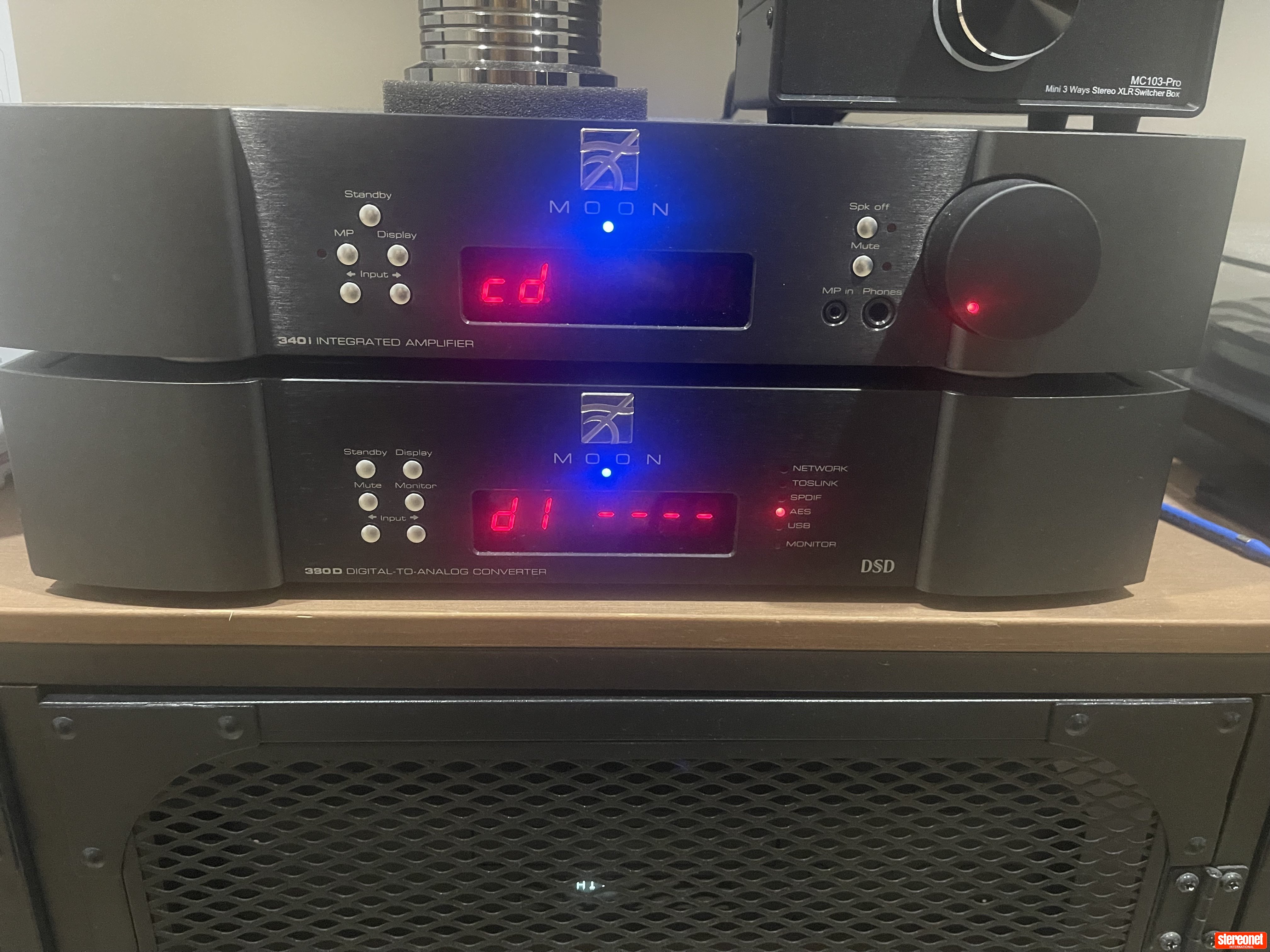 Simaudio Moon 380D Streamer/DAC - DACs and Streamers - StereoNET