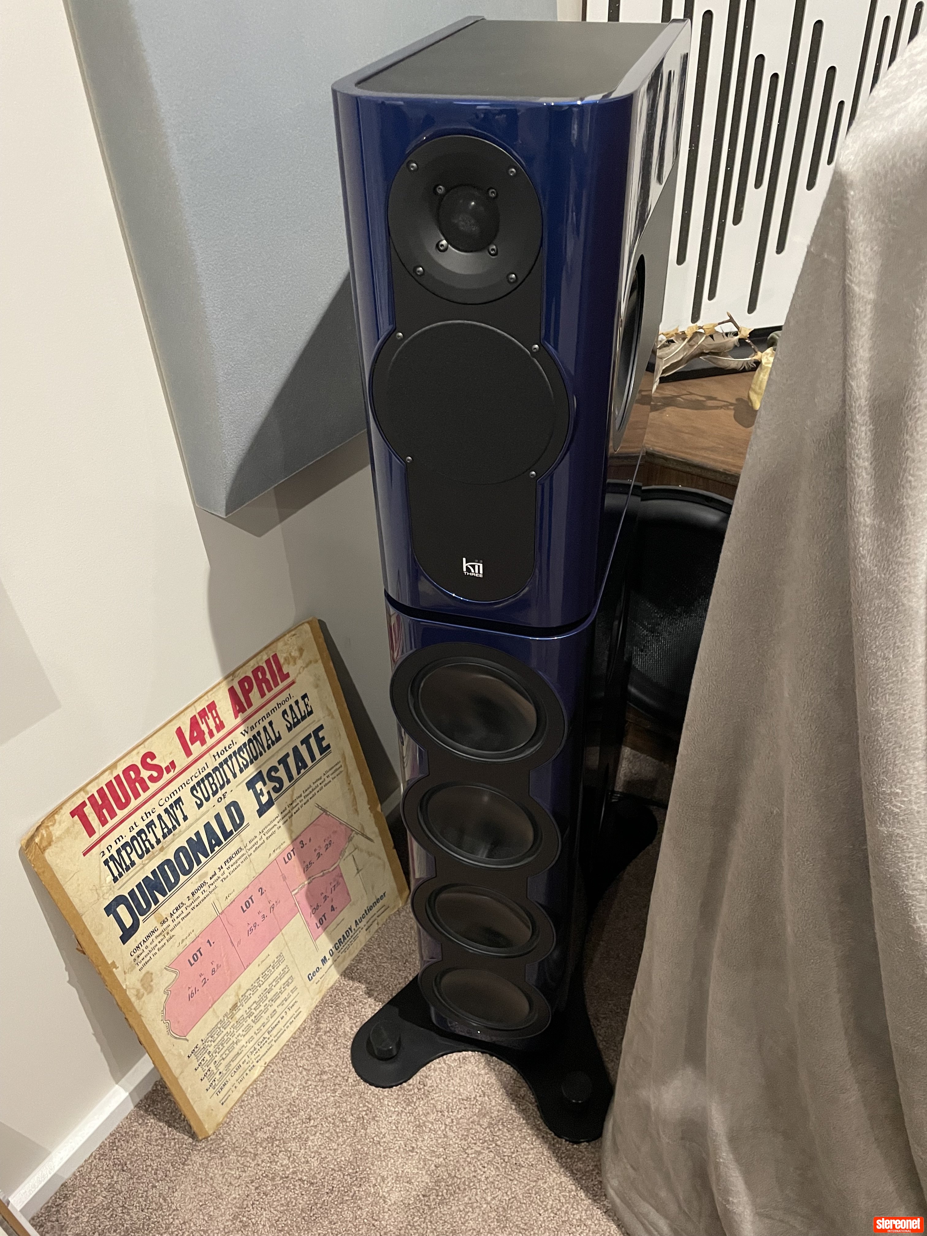 Kii Audio Kii THREE BXT Floorstanding Loudspeakers - Floorstanders ...