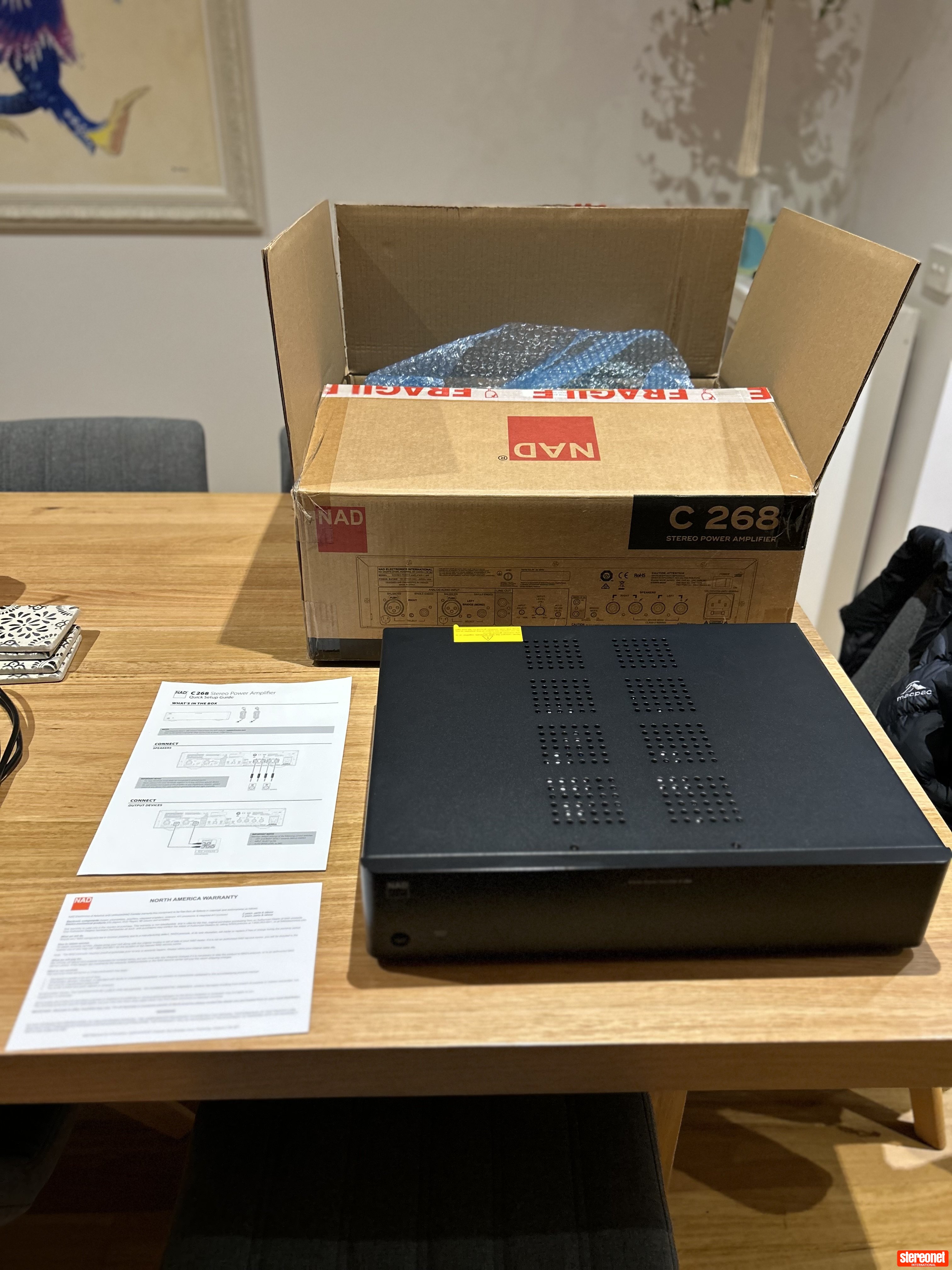 NAD Electronics C268 Power Amplifier - Power Amplifiers - StereoNET