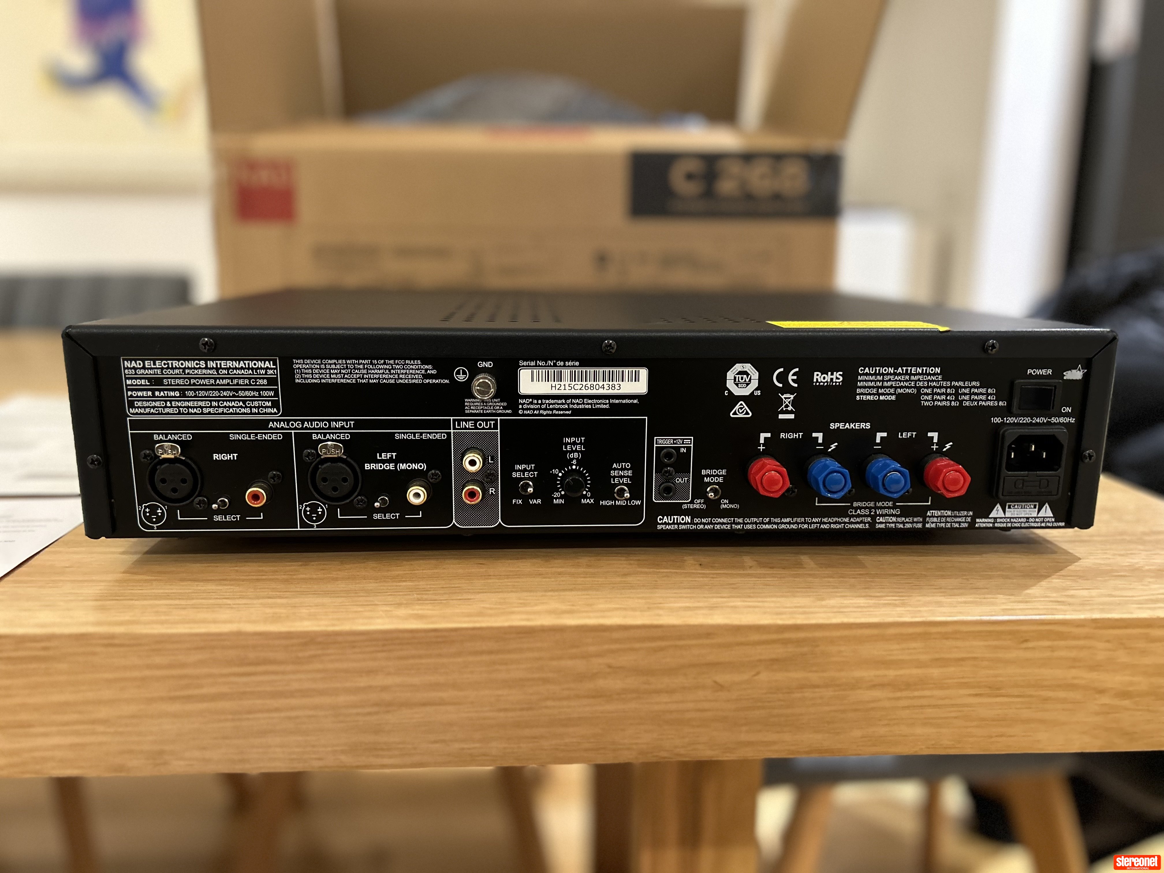 NAD Electronics C268 Power Amplifier - Power Amplifiers - StereoNET