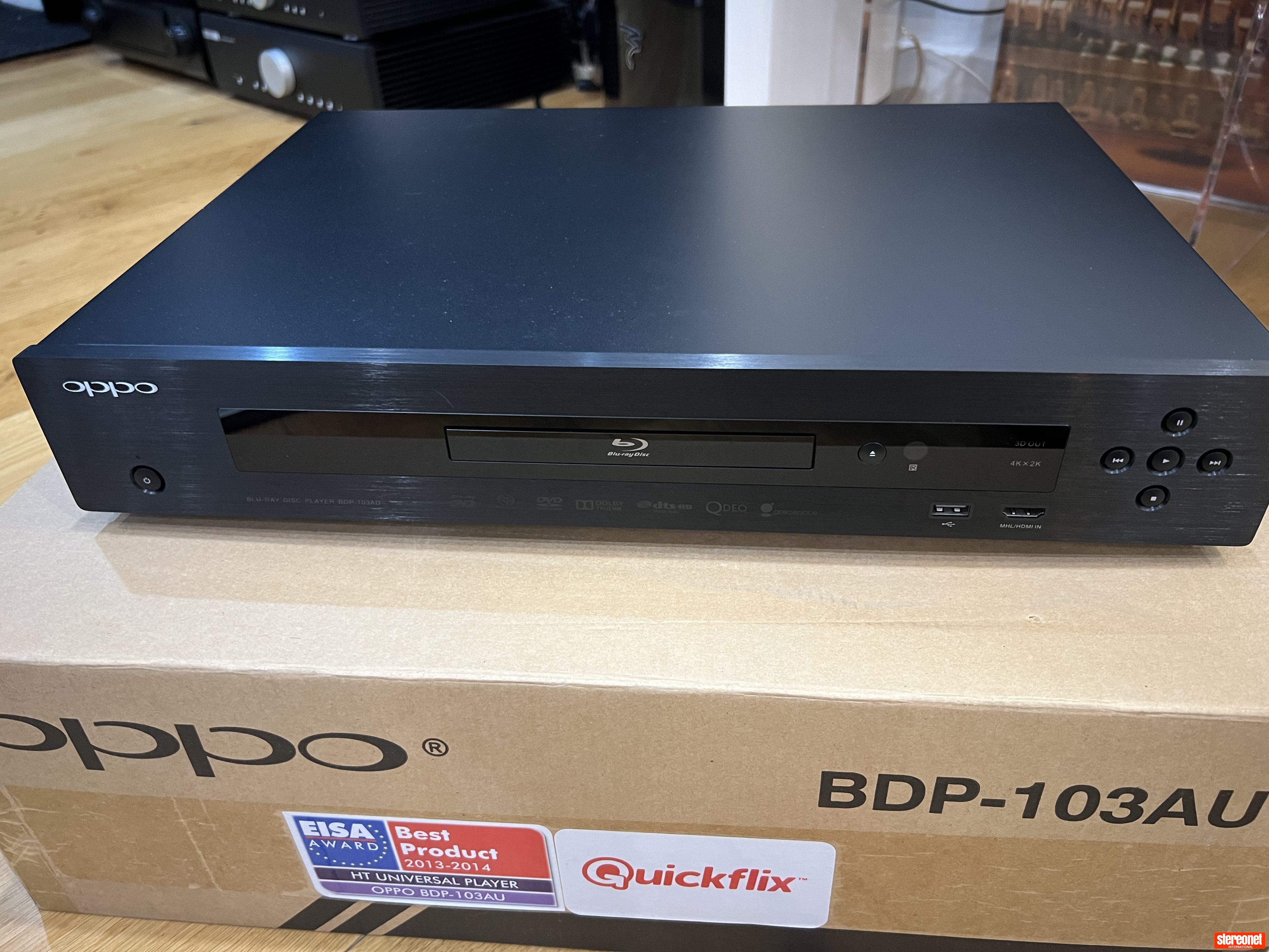 Oppo BDP103AU Blu-ray Player - DVD / Blu-ray / Streaming Players ...