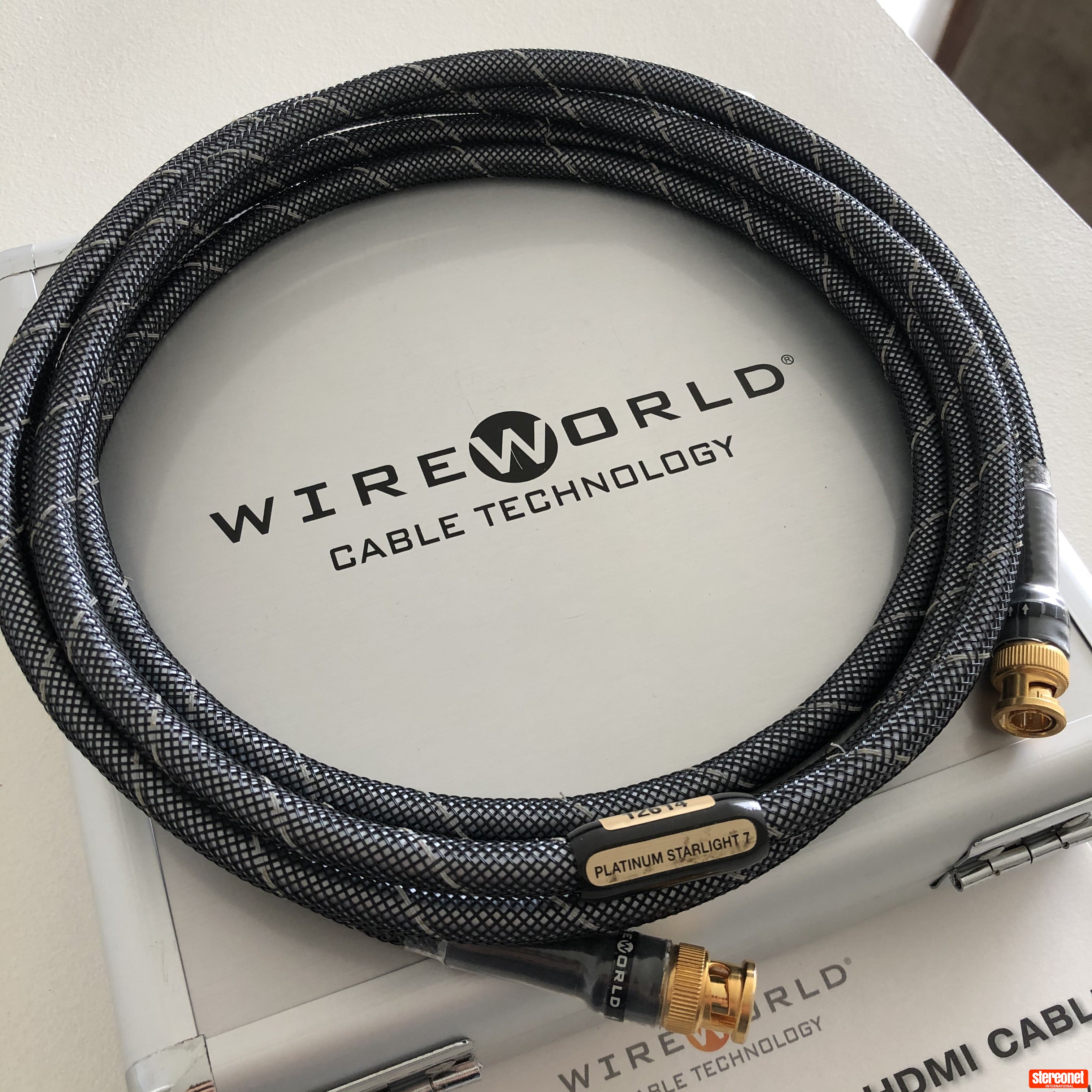 Wireworld Platinum Starlight 7 3m Digital Coaxial BNC |﻿ Digital Cables