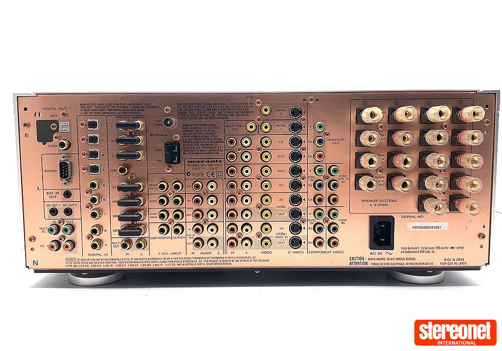 Marantz SR-12Si AV Receiver - AV Receivers & Processors - StereoNET