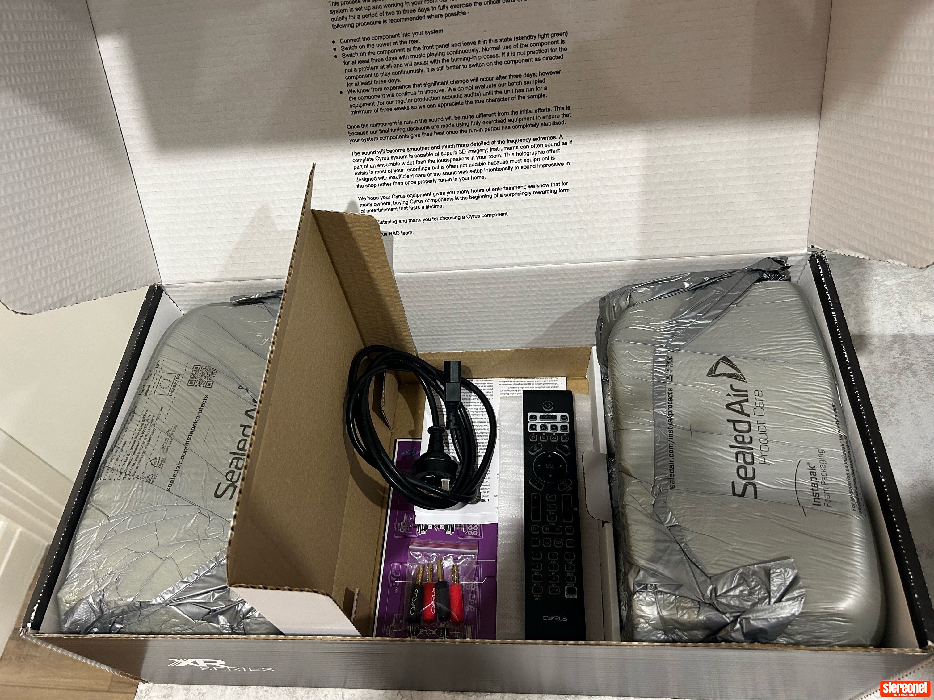 Cyrus Audio i9-XR & PSU-XR Combination Integrated Amplifier (Solid ...