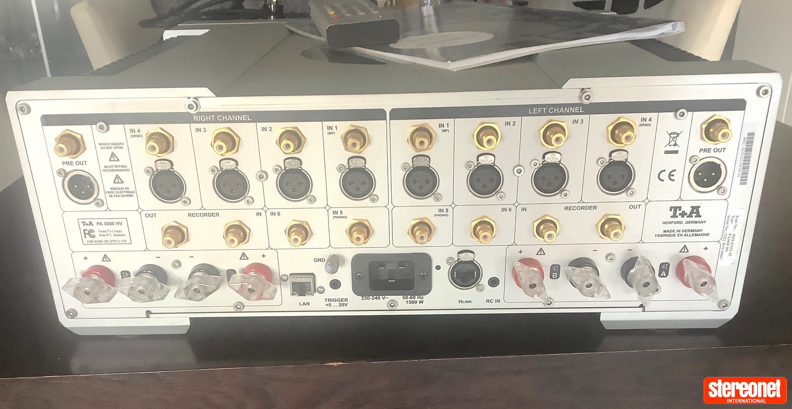 T+A elektroakustik PA-3000 hV Integrated Amplifier (Solid State ...