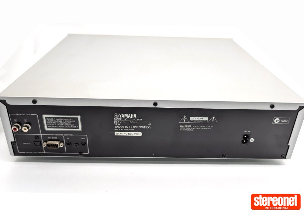 Yamaha CD-C600 CD Player |﻿ CD/SACD Players & Transport