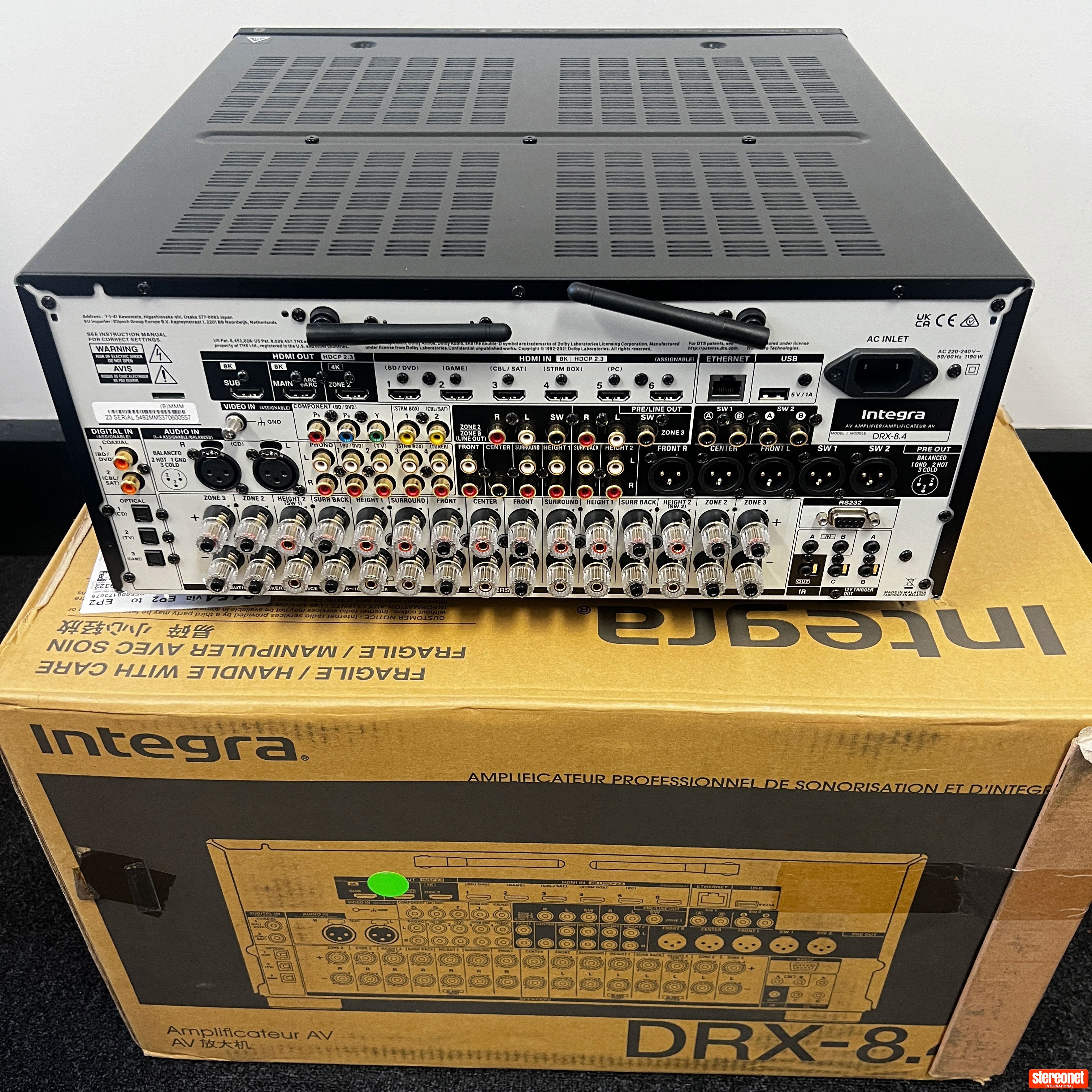 Integra DRX-8.4 AV Receiver |﻿ AV Receivers & Processors