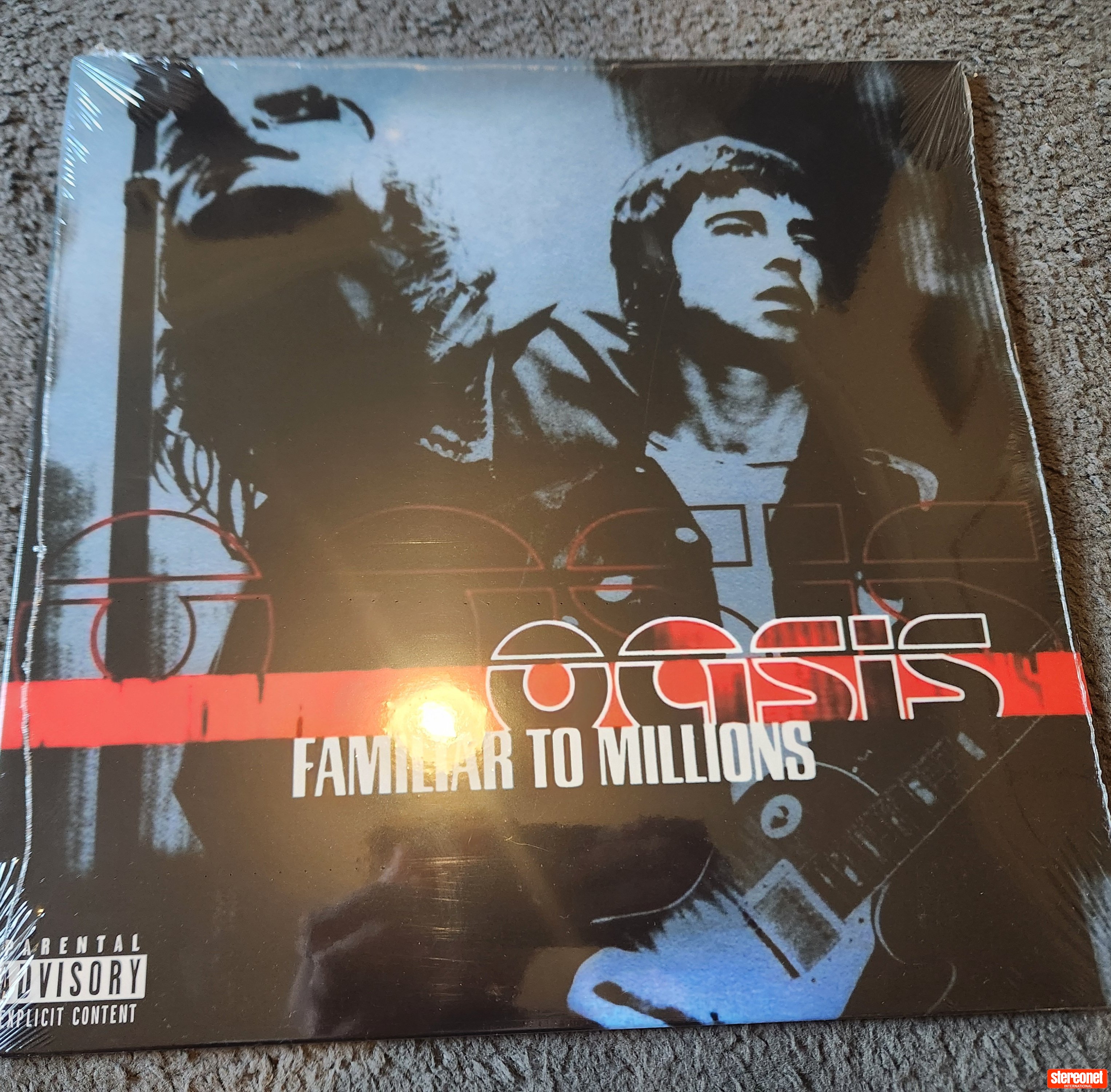 OASIS - FAMILIAR TO MILLIONS 2LP - RED VINYL Vinyl Record (Double LP ...