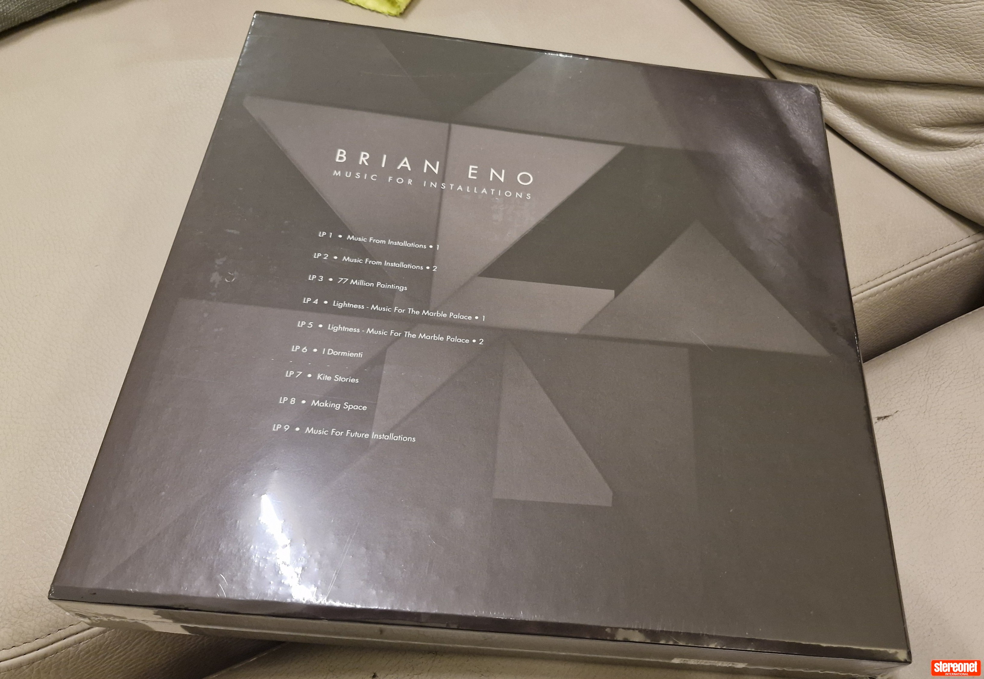 Brian Eno Music for Installations 9 LP Box Set Vinyl Record (LP Box Set ...