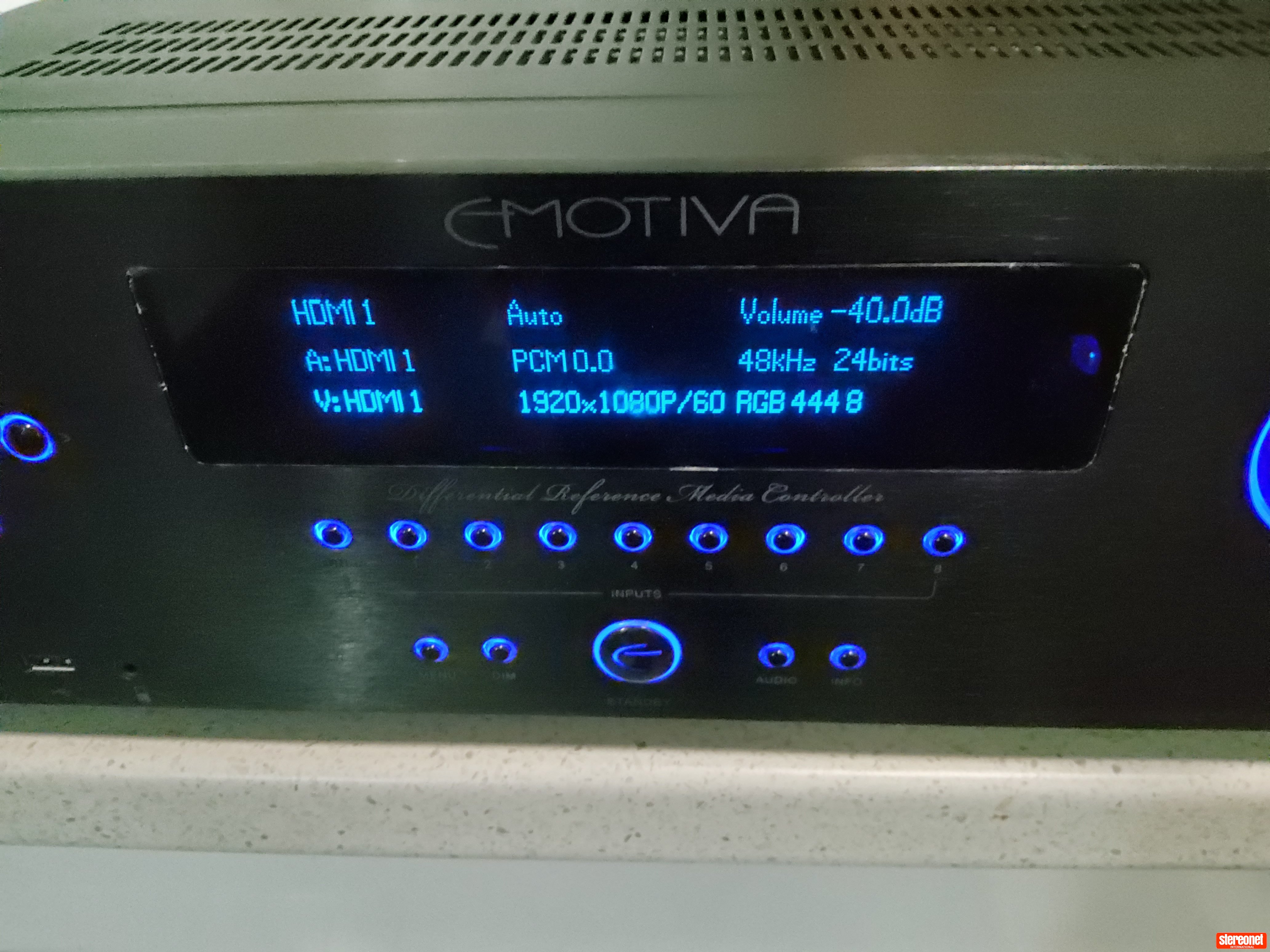 Emotiva XMC-1 AV Processor - AV Receivers & Processors - StereoNET