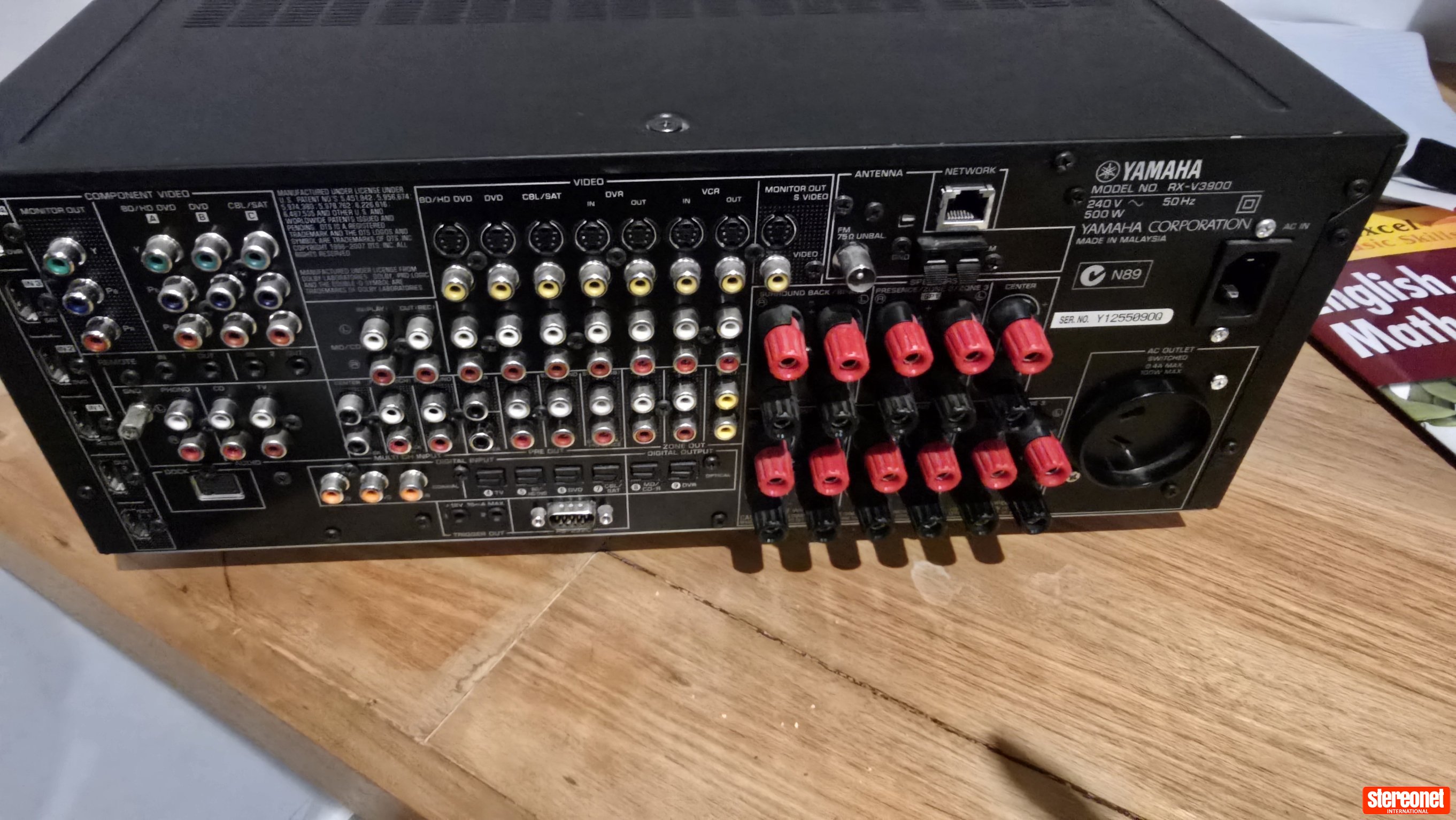 Yamaha rx-v3900 AV Receiver - AV Receivers & Processors - StereoNET