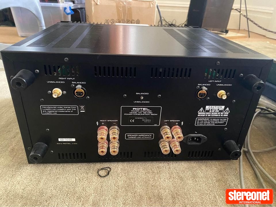 Rotel RB-1090 Power Amplifier - Power Amplifiers - StereoNET
