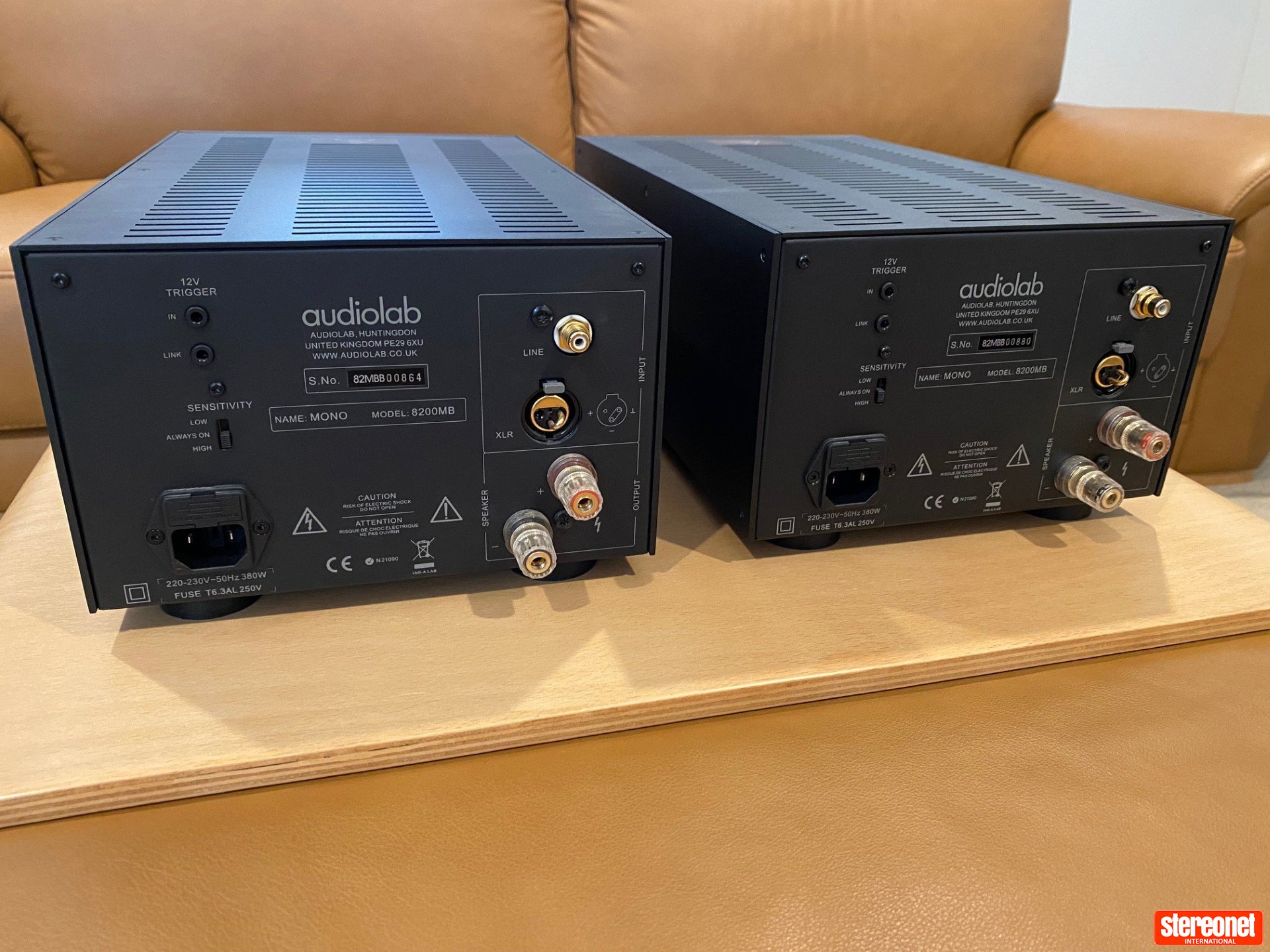 Audiolab 8200MB Mono Amplifiers - Power Amplifiers - StereoNET