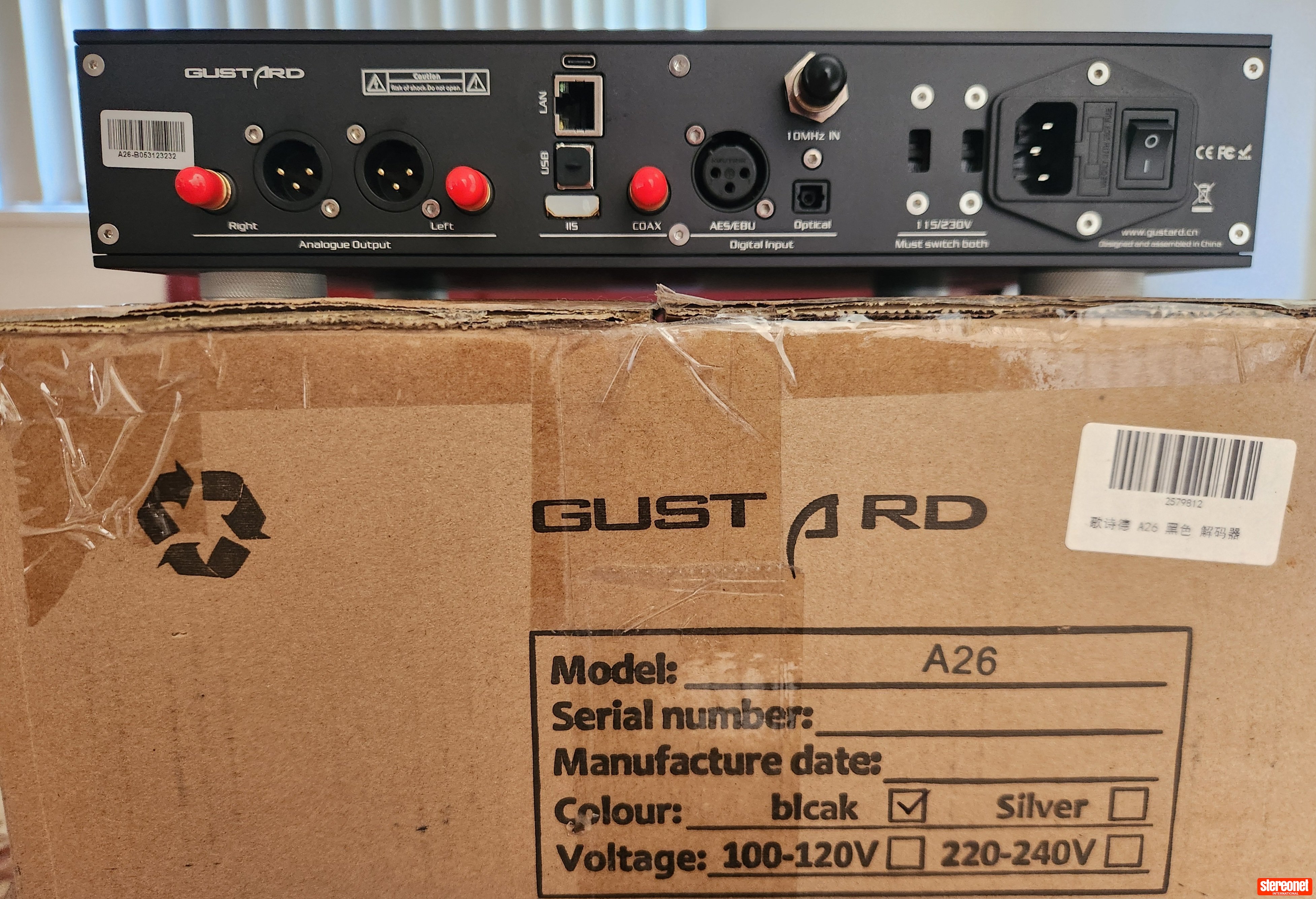 Gustard A26 Digital Analog Converter (DAC) - DACs and Streamers - StereoNET
