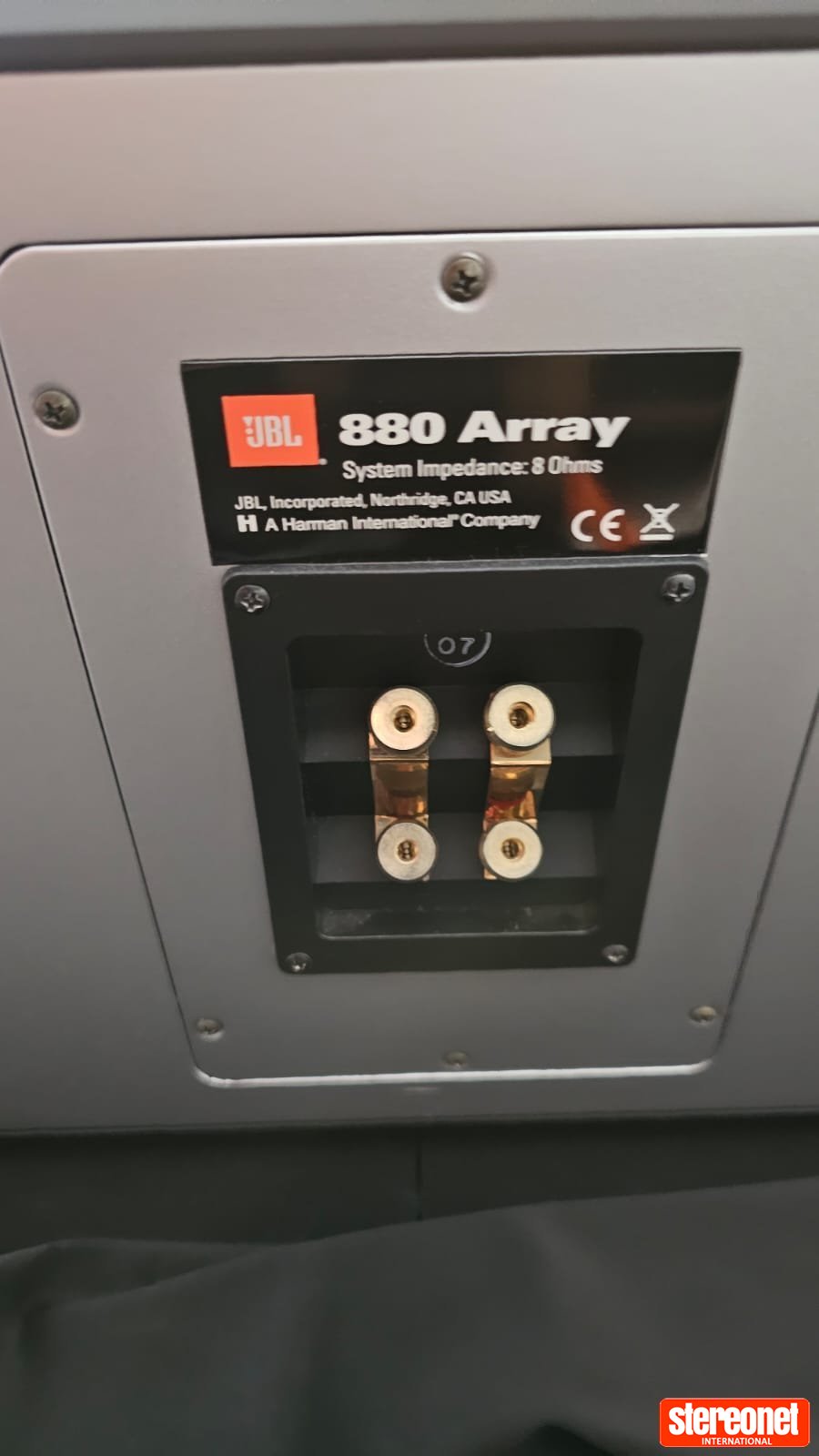 JBL Array 880 Centre Speaker |﻿ Installed / Surround / Dedicated Cinema