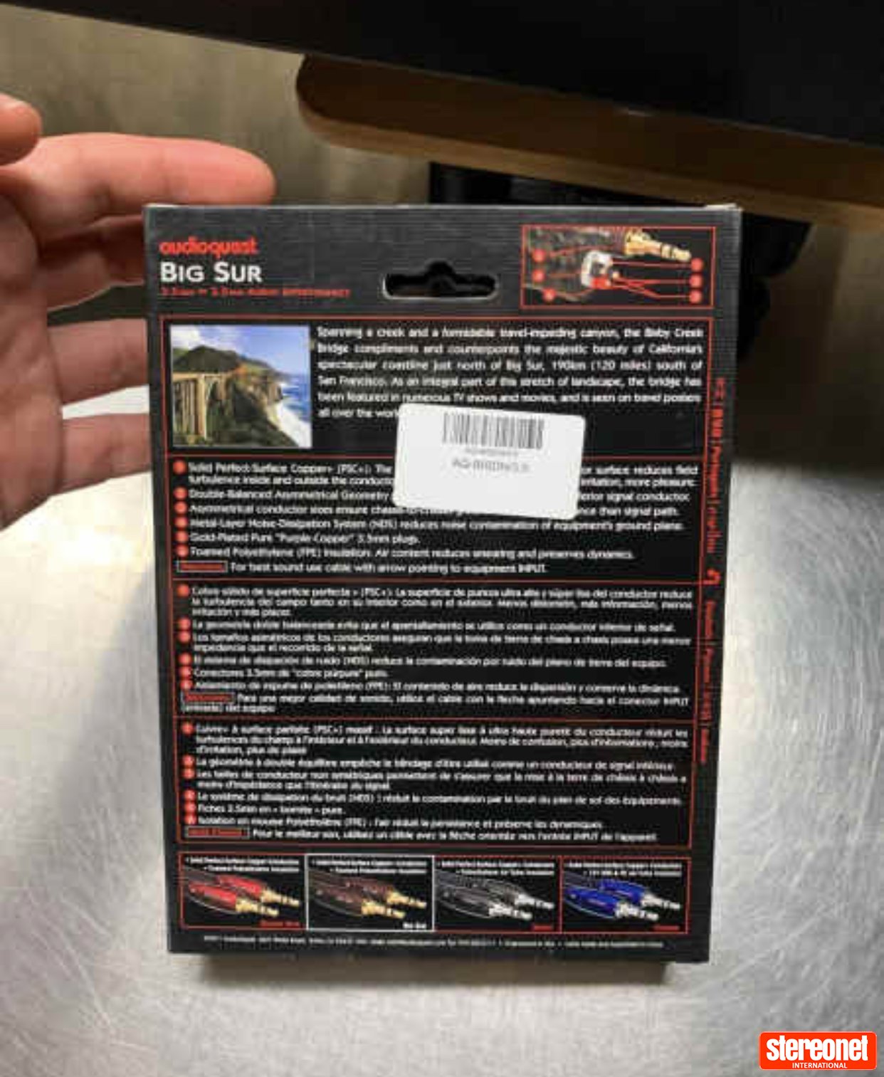 AudioQuest Big Sur 5-Pin DIN Cable - Interconnects - StereoNET