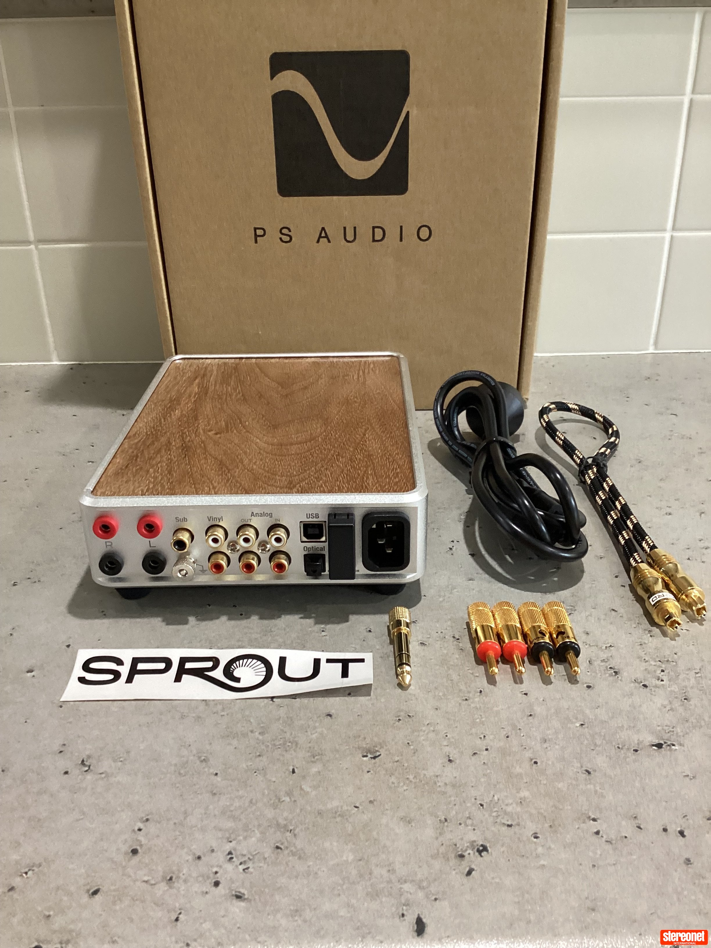 PS Audio Sprout 100 Integrated Amplifier (Solid State) |﻿ Integrated ...