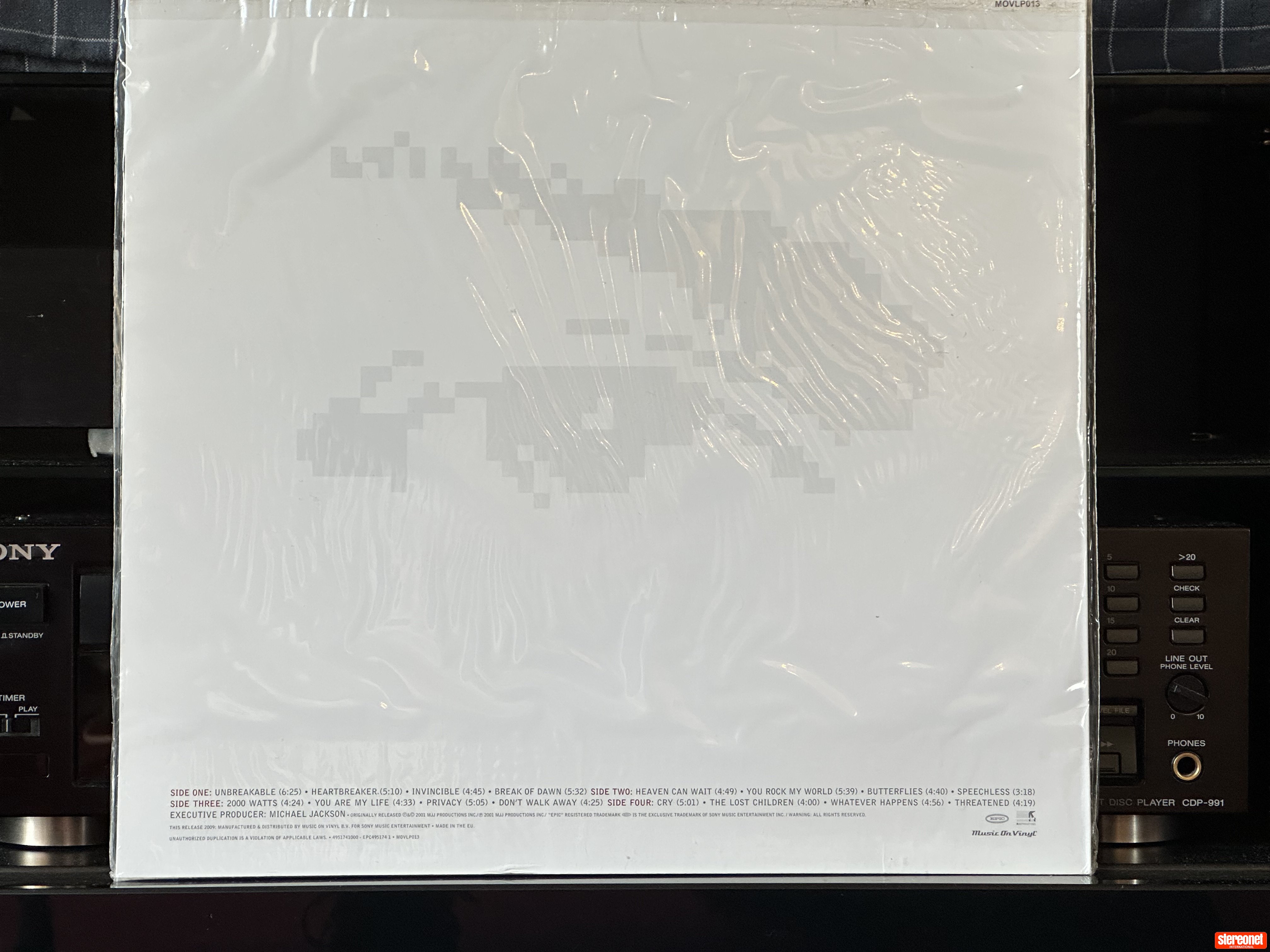 Michael Jackson - Invincible [180g audiophile pressing MOVLP] mint ...