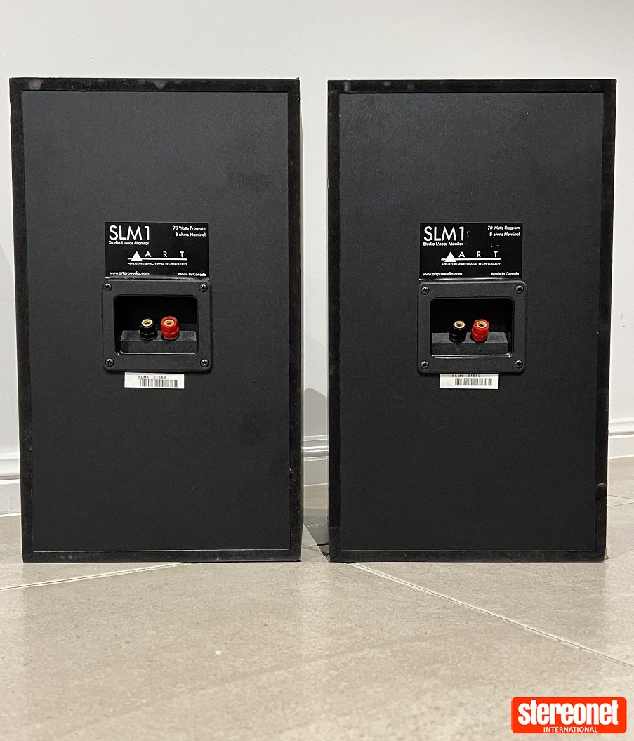 ART SLM1 linear studio monitor Bookshelf Loudspeakers - Bookshelf ...