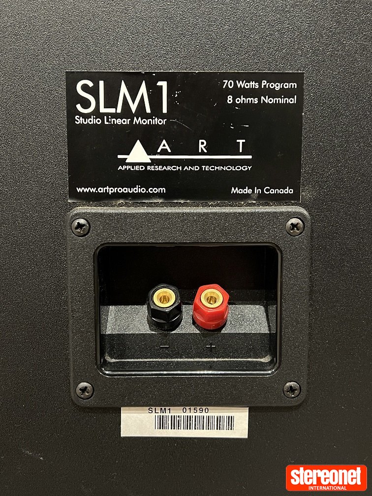 ART SLM1 linear studio monitor Bookshelf Loudspeakers - Bookshelf ...