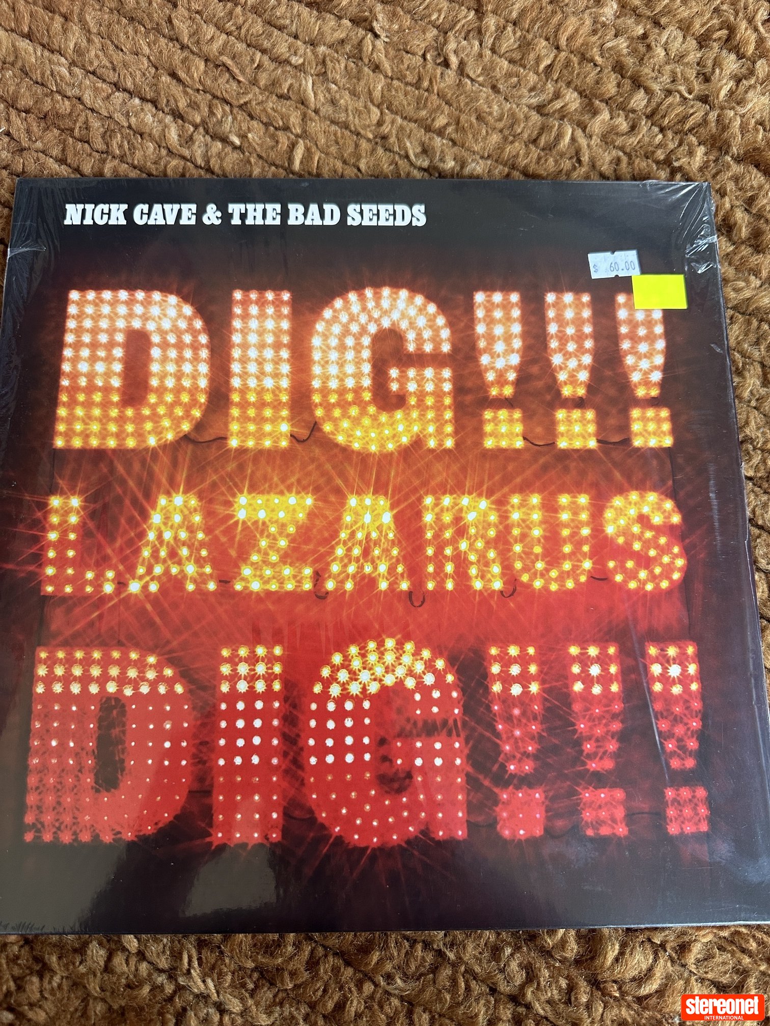 Nick Cave and The Bad Seeds - Dig Lazarus Dig Vinyl Record (LP ...