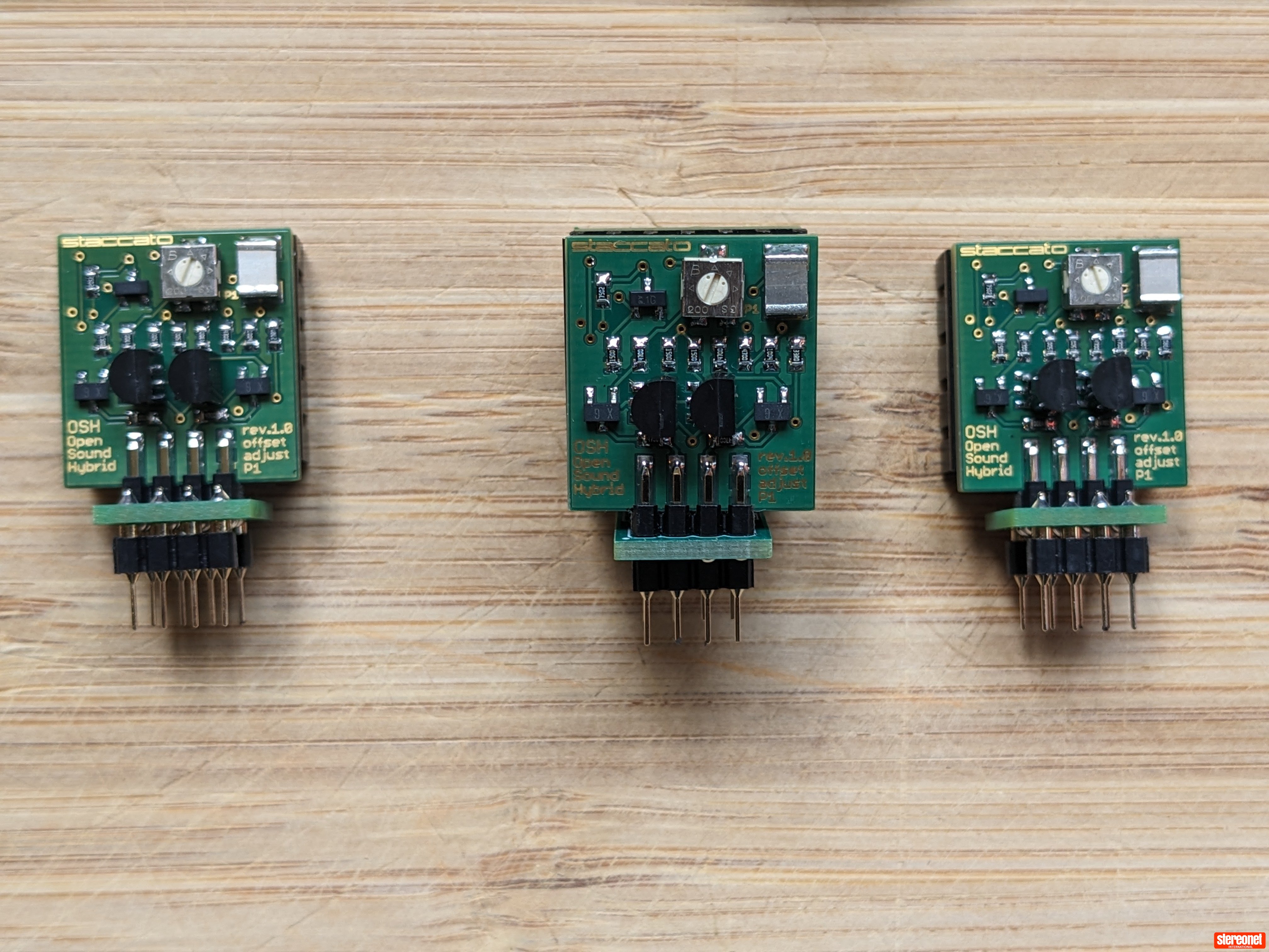 Staccato Audio OSH-DHb Discrete Op-Amps - Tweaks / Tuning - StereoNET