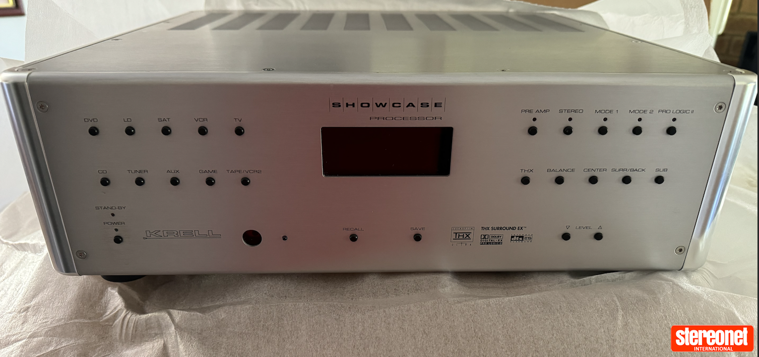 Krell Showcase Processor Pre Amplifier - AV Receivers & Processors - StereoNET