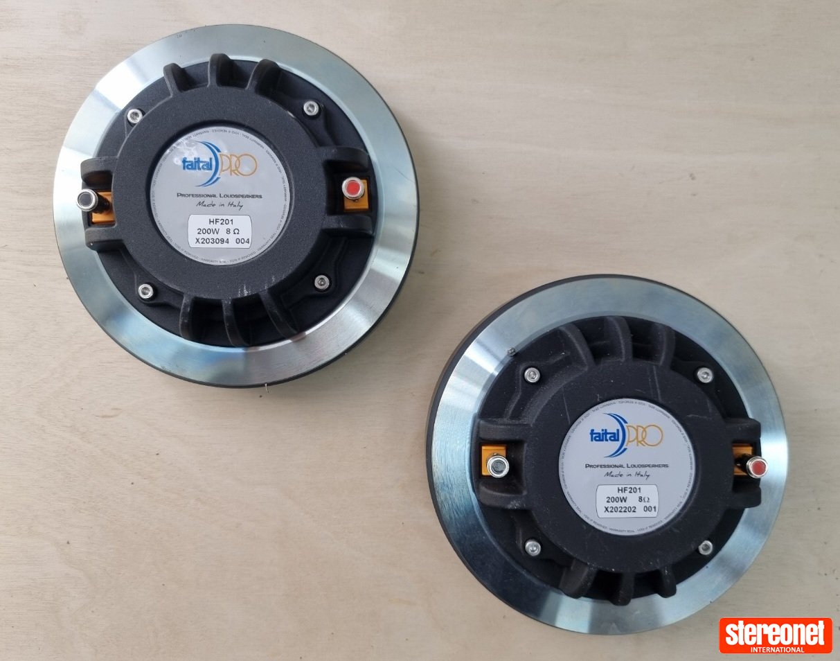 Faital pro Hf201 Compression driver - Raw / Individual Drivers - StereoNET