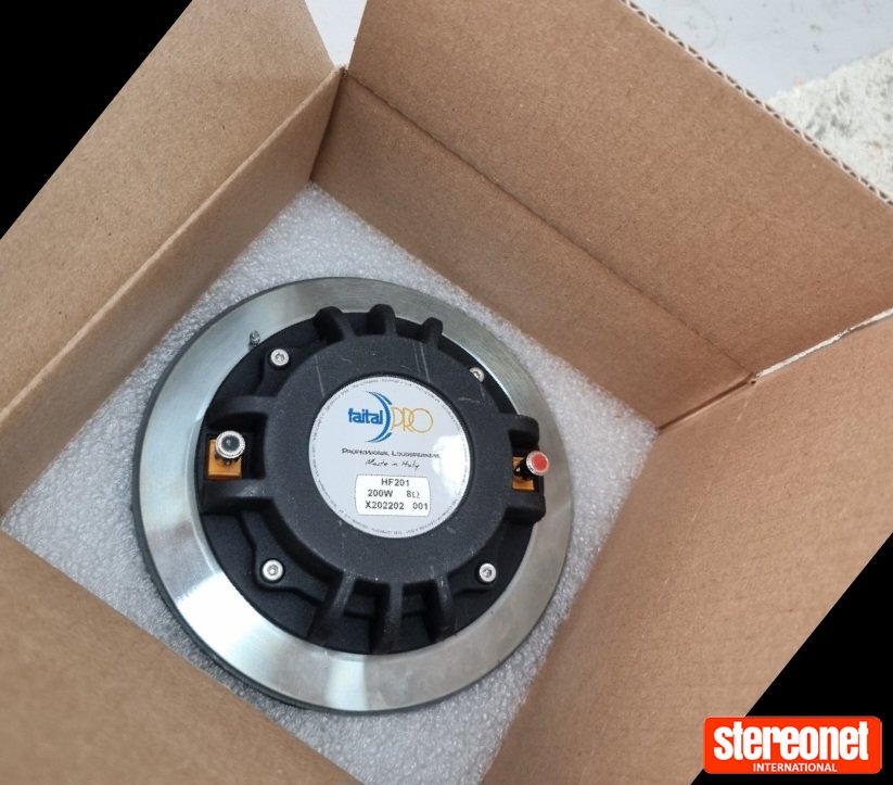 Faital pro Hf201 Compression driver - Raw / Individual Drivers - StereoNET
