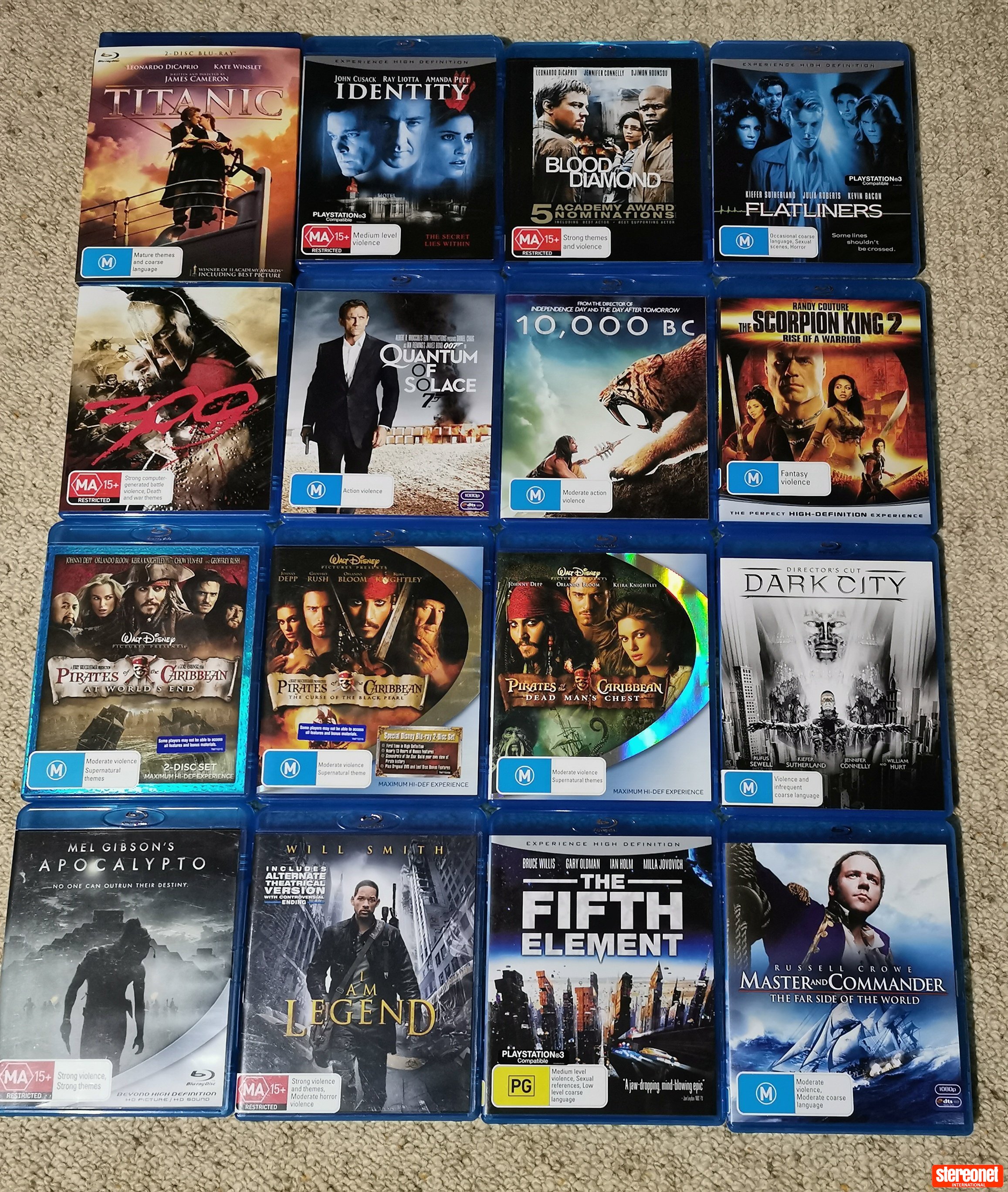 BluRay movie bundle Blu-ray Disc - Blu-ray / DVD - StereoNET