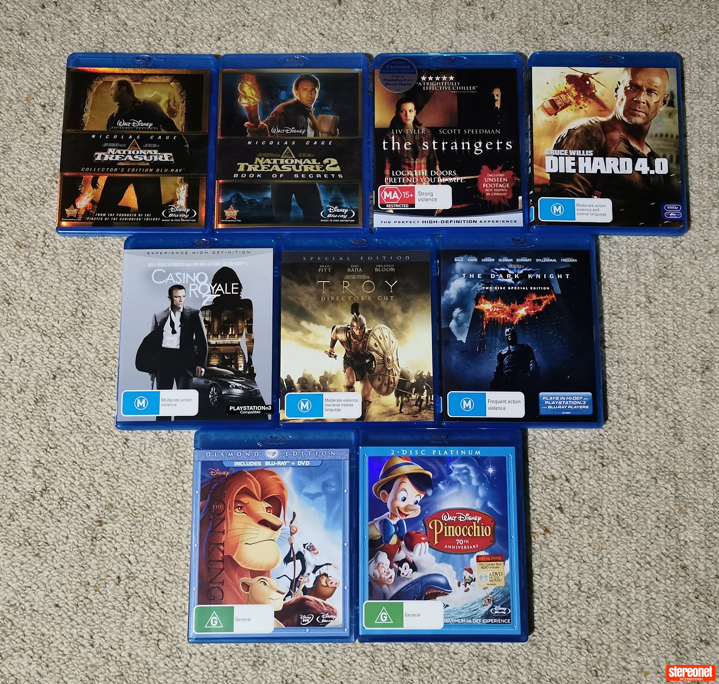 BluRay movie bundle Blu-ray Disc - Blu-ray / DVD - StereoNET