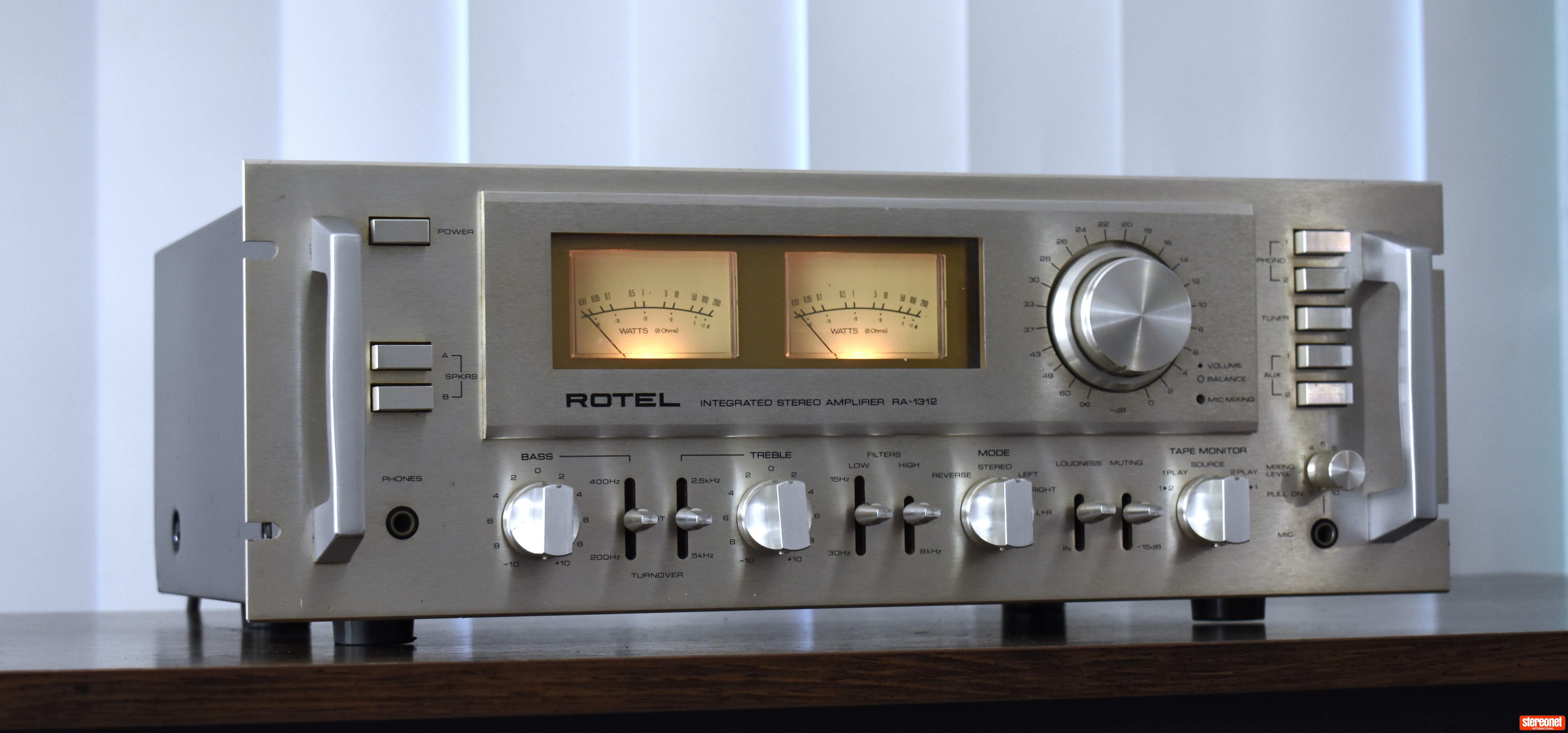 Rotel 1312 Integrated Amplifier (Solid State) - Integrated Amplifiers ...