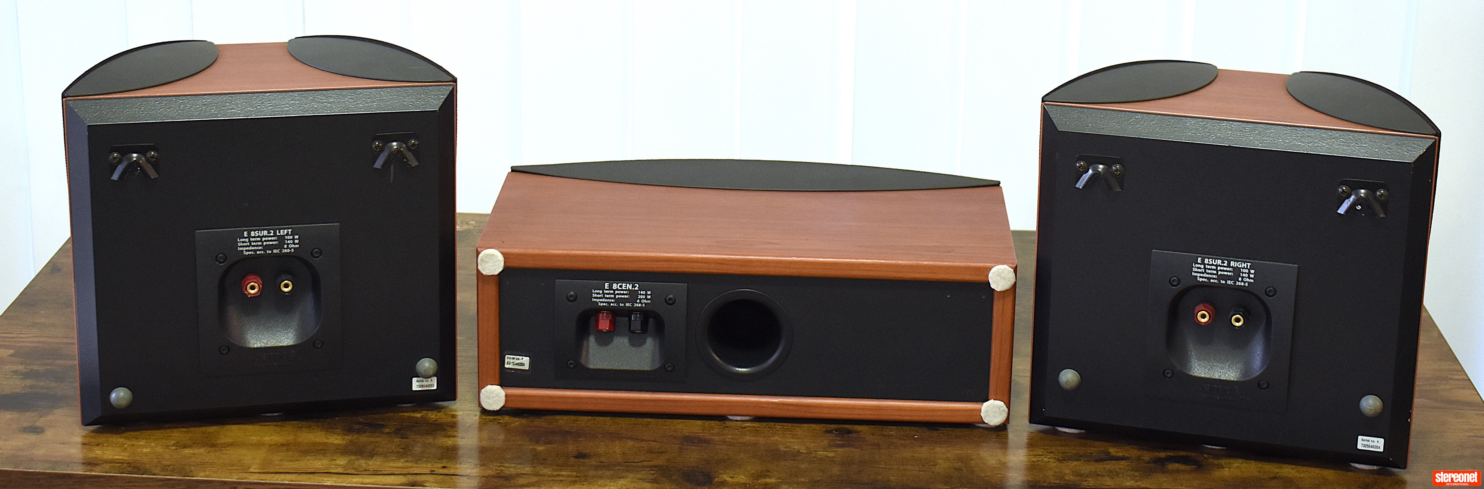 Jamo E8 LCR Home Theatre Speakers - Installed / Surround / Dedicated ...