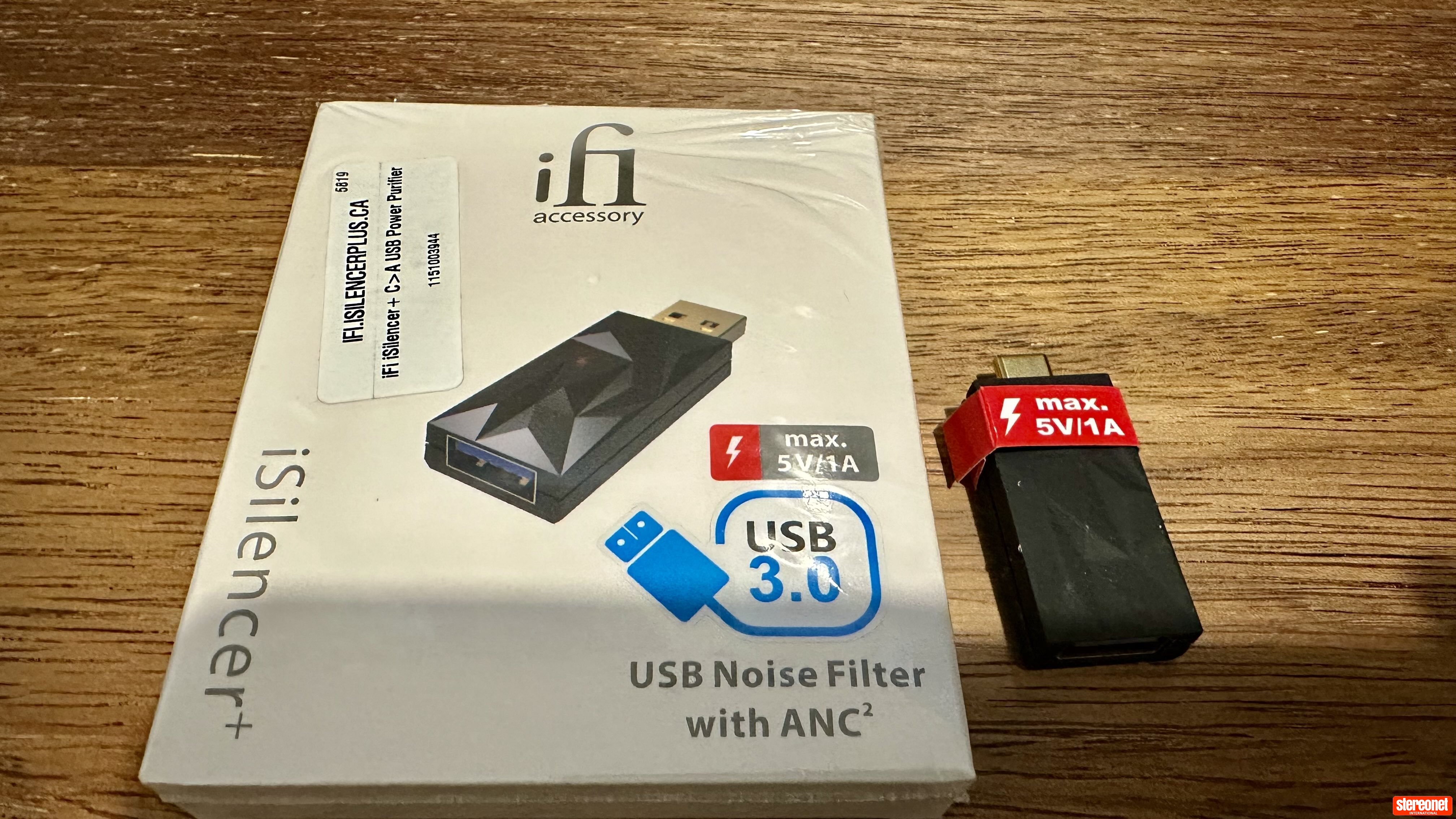 iFi Audio iFi audio iSilencer+ USB Noise Filter - Type C to Type A ...