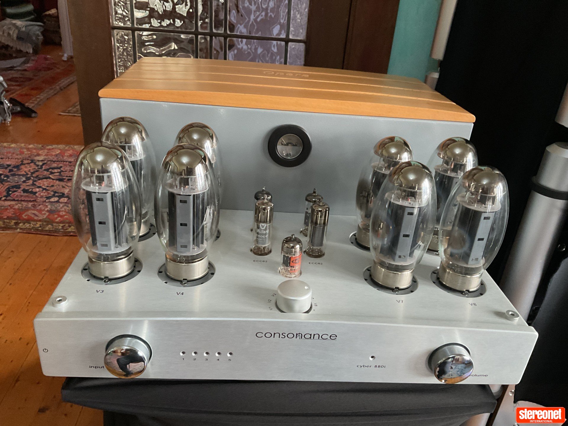 Consonance CYBER 880i Integrated Amplifier (Valve) - Integrated ...