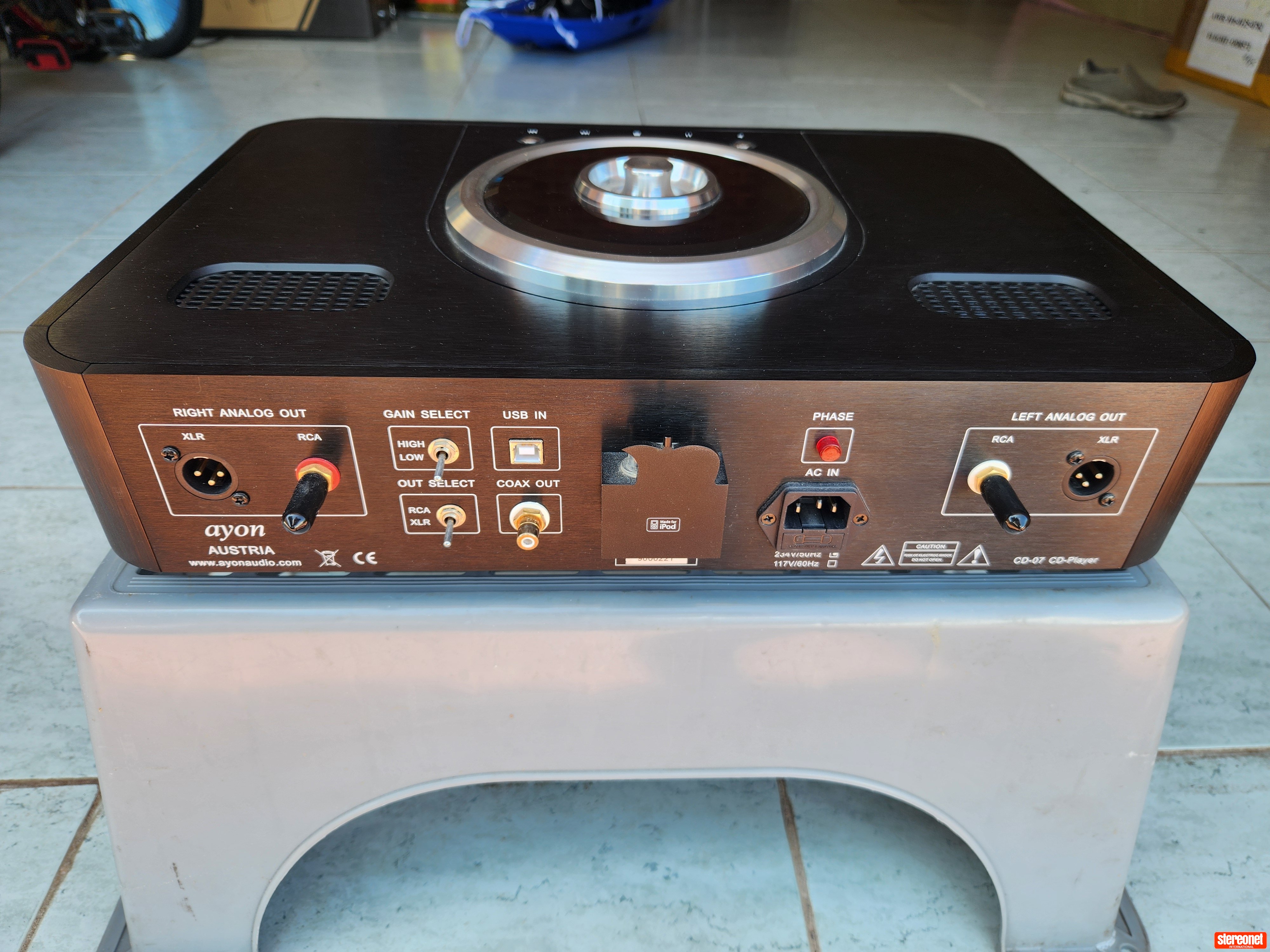 Ayon Audio CD 07 CD Player - CD/SACD Players & Transport - StereoNET