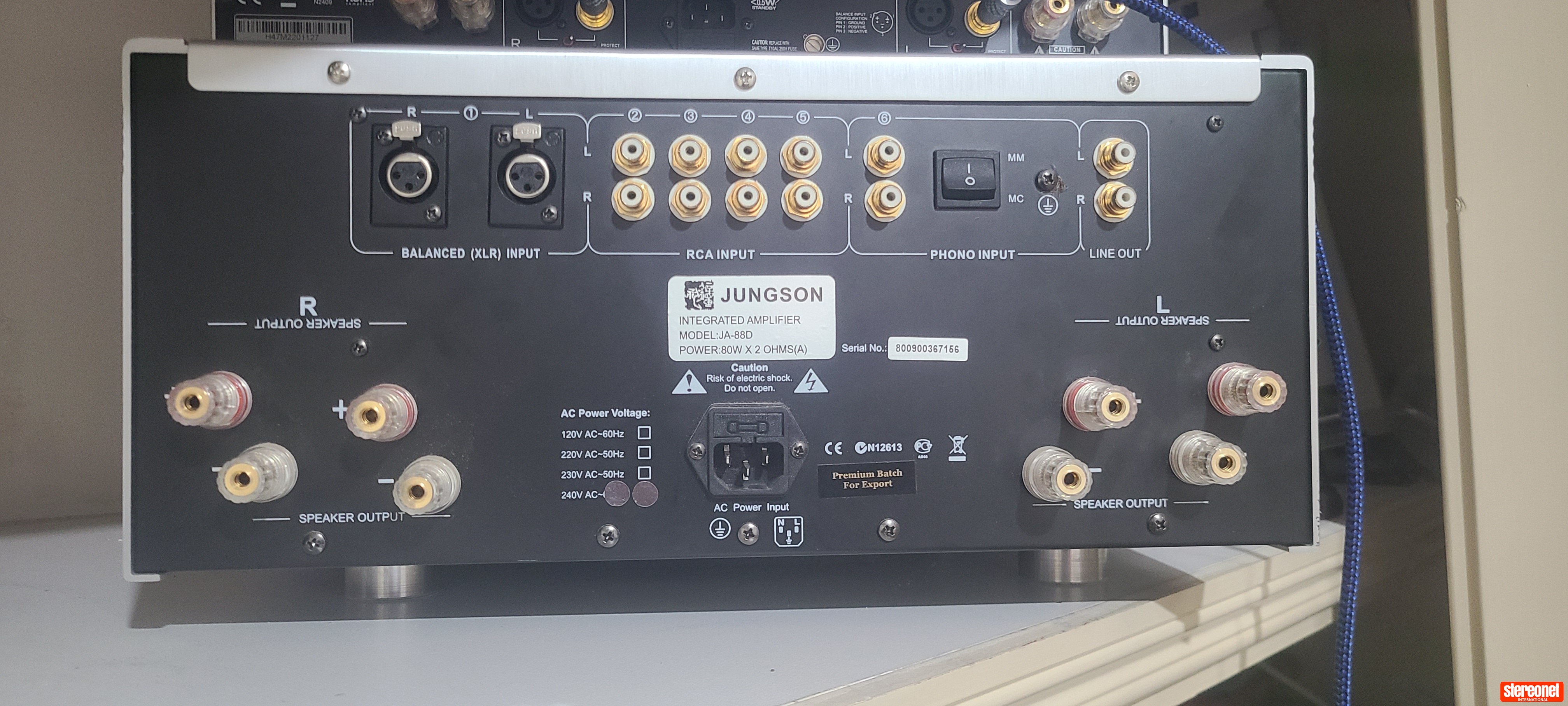 Jungson JA 88D -09 Luxury edition Integrated Amplifier (Solid State ...