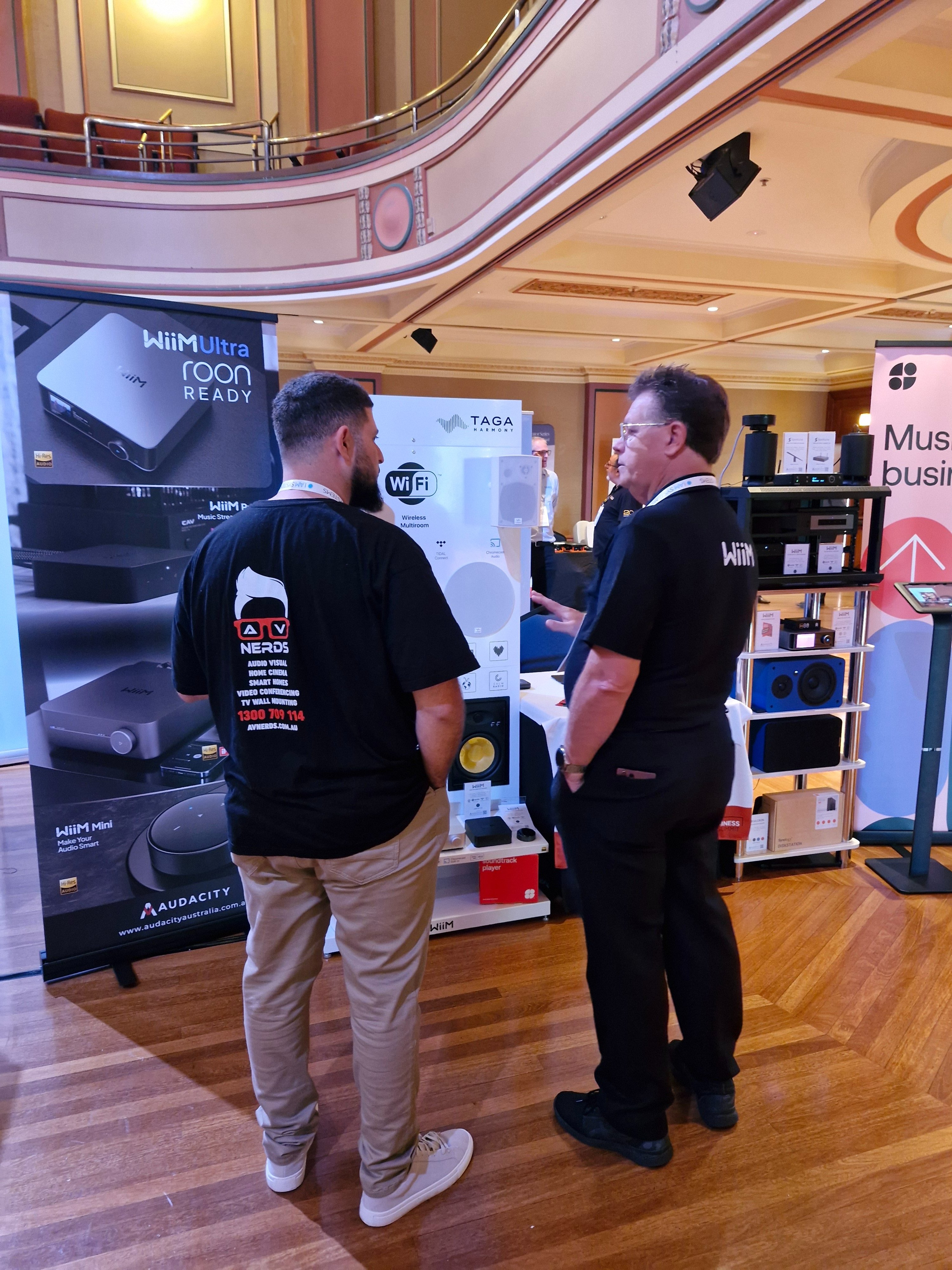 WiiM Custom Installation Series with Taga Harmony at CEDIA - Supported ...