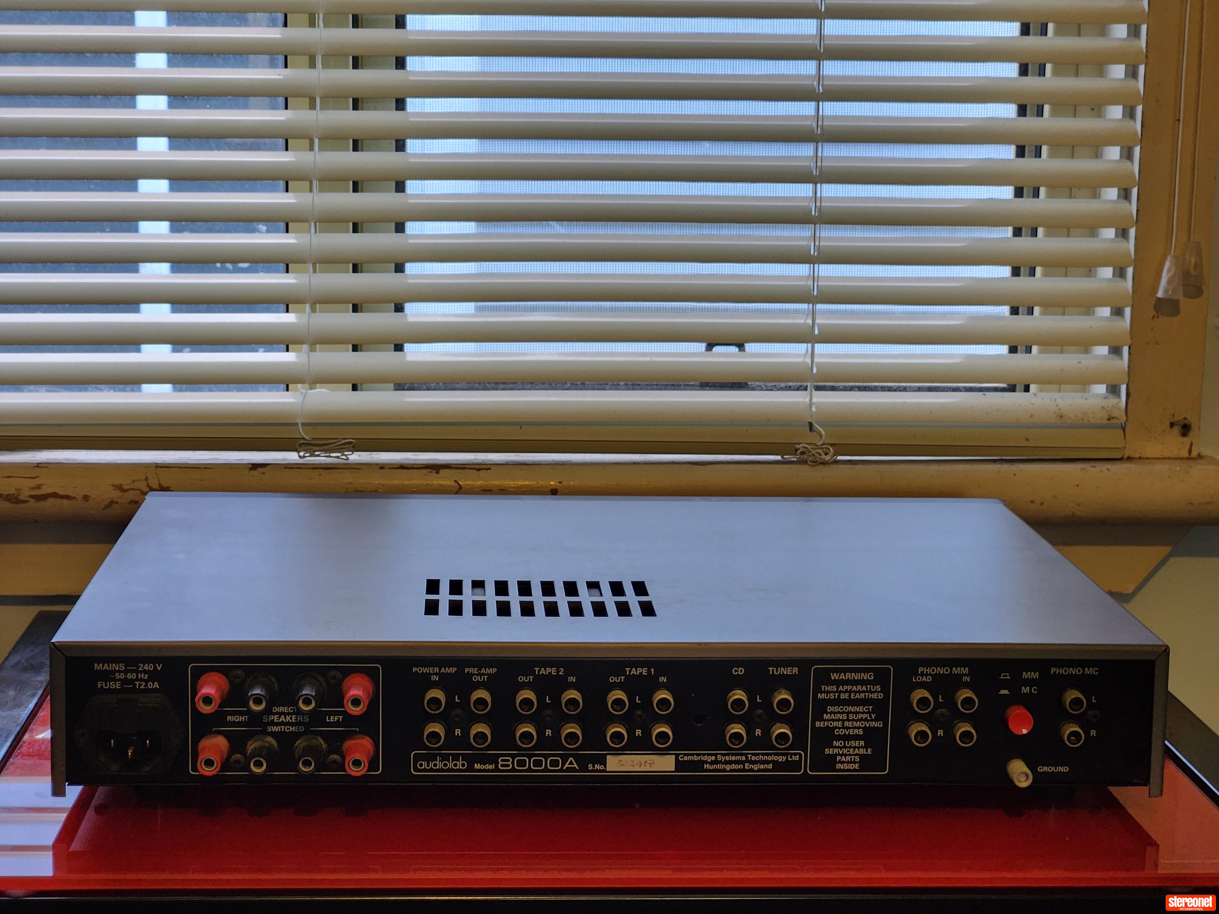 Audiolab 8000A Integrated Amplifier (Solid State) - Integrated ...