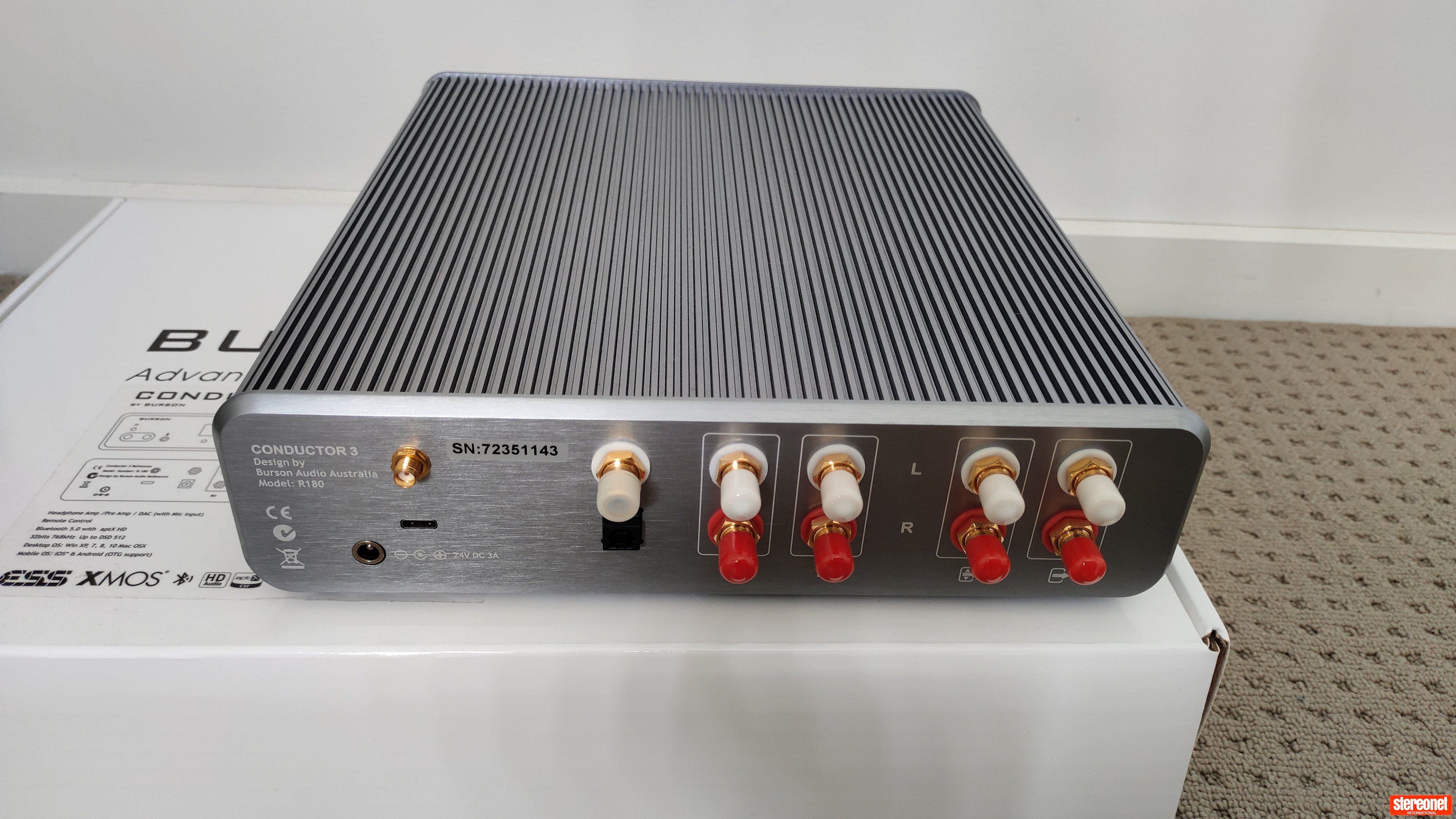 Burson Audio Conductor 3 Reference Headphone Amplifier (with DAC ...