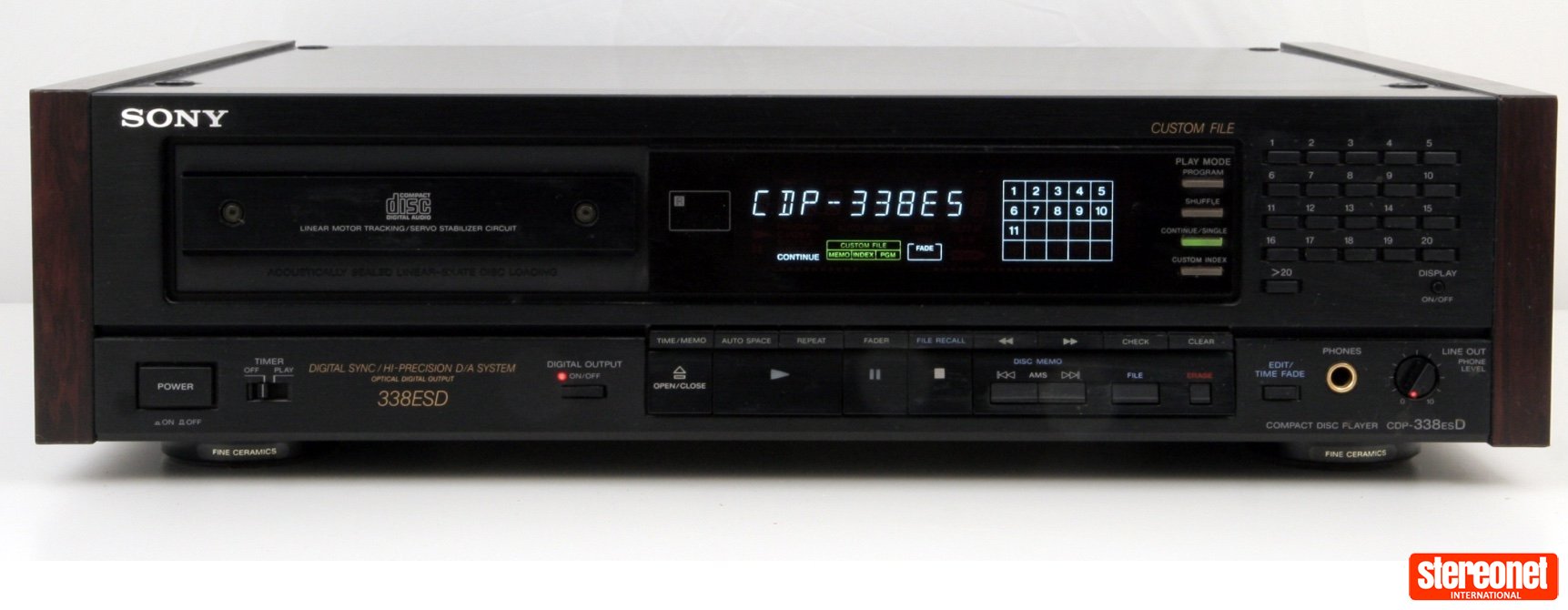 Sony 338ESD drive tray CD Player - Wanted to Buy - StereoNET
