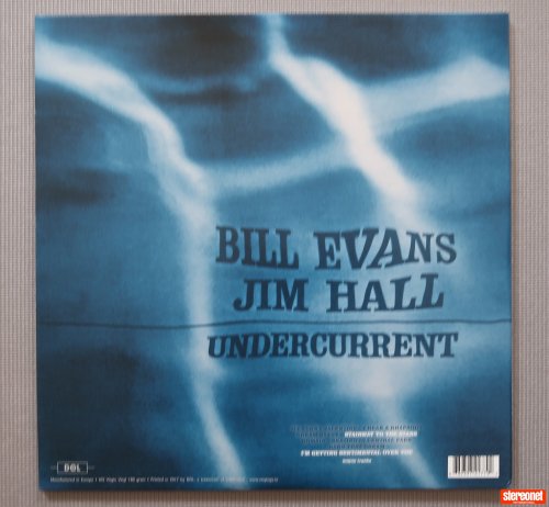 Bill Evans & Jim Hall - Undercurrent Vinyl Record (LP) - Vinyl Records ...
