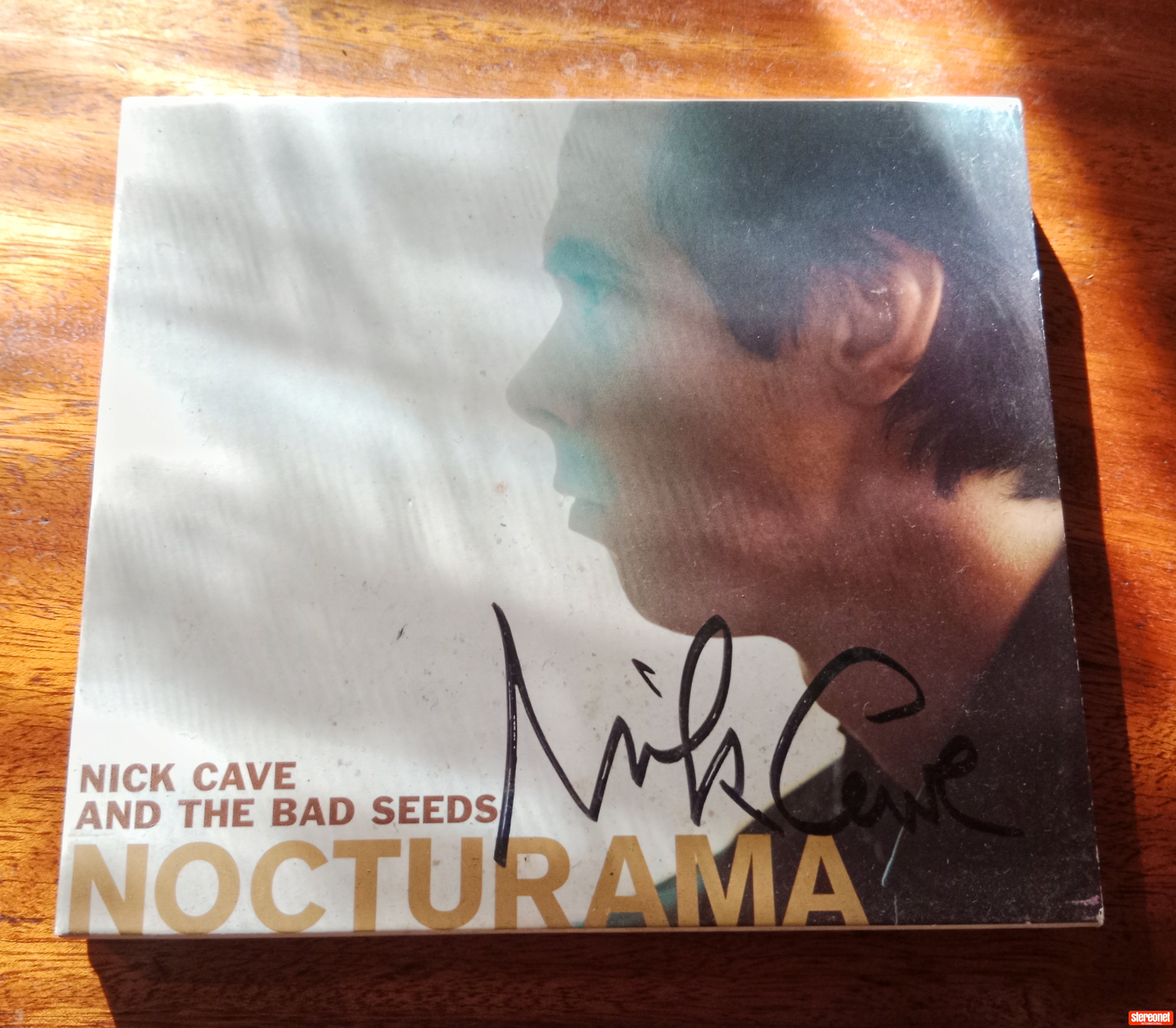 Signed/autographed CD Nick Cave 'Nocturama' CD - CD / SACD - StereoNET