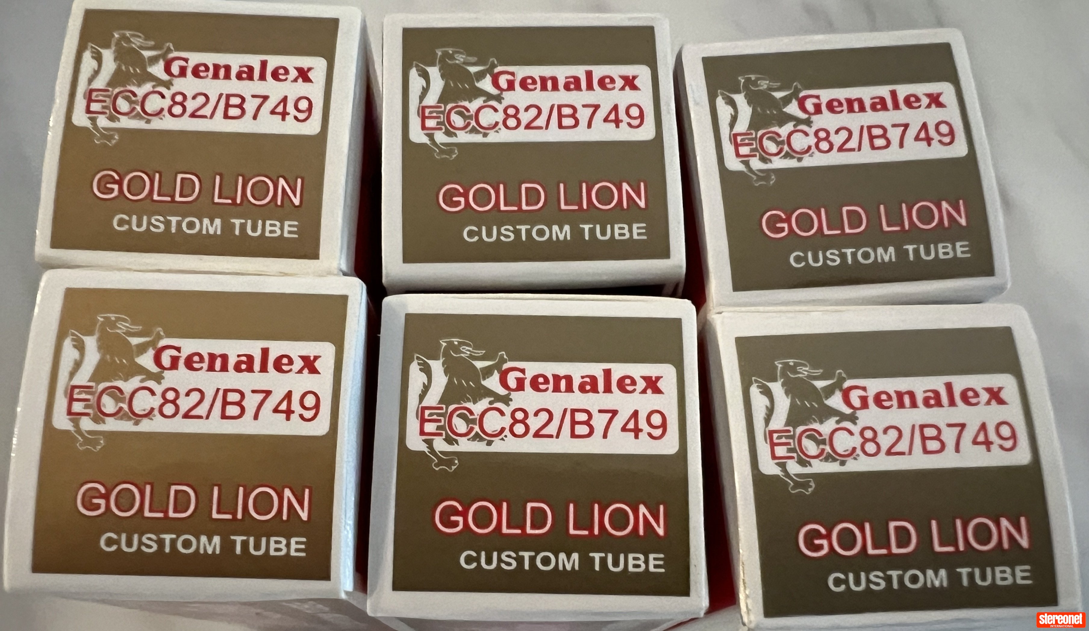 Genalex Gold Lion ECC82 - 12AU7 Valves/Tubes - Valves / Tubes - StereoNET
