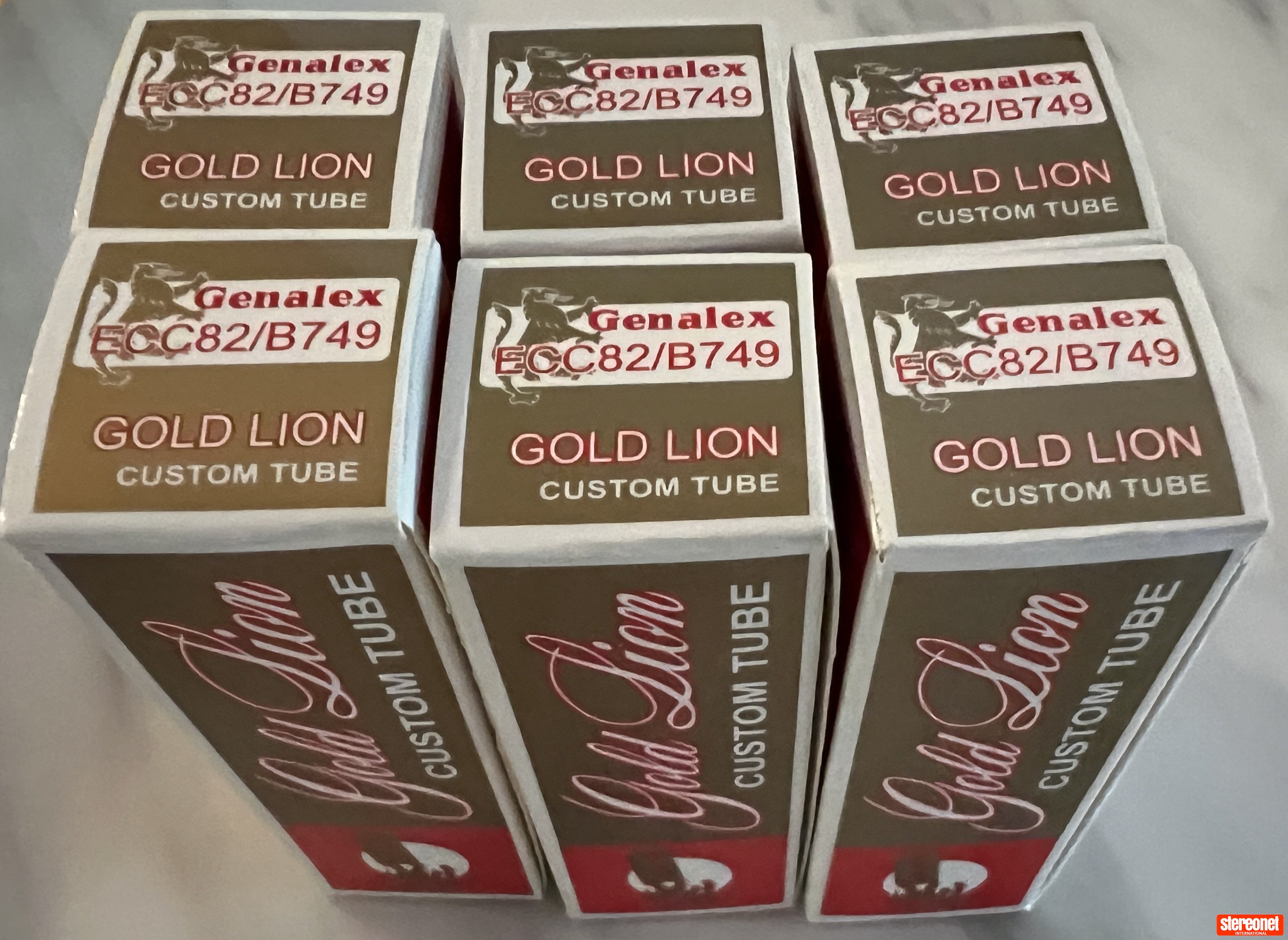 Genalex Gold Lion ECC82 - 12AU7 Valves/Tubes - Valves / Tubes - StereoNET