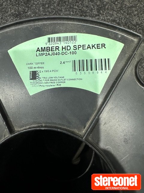 Amber HD Speaker Cables |﻿ Speaker Cables