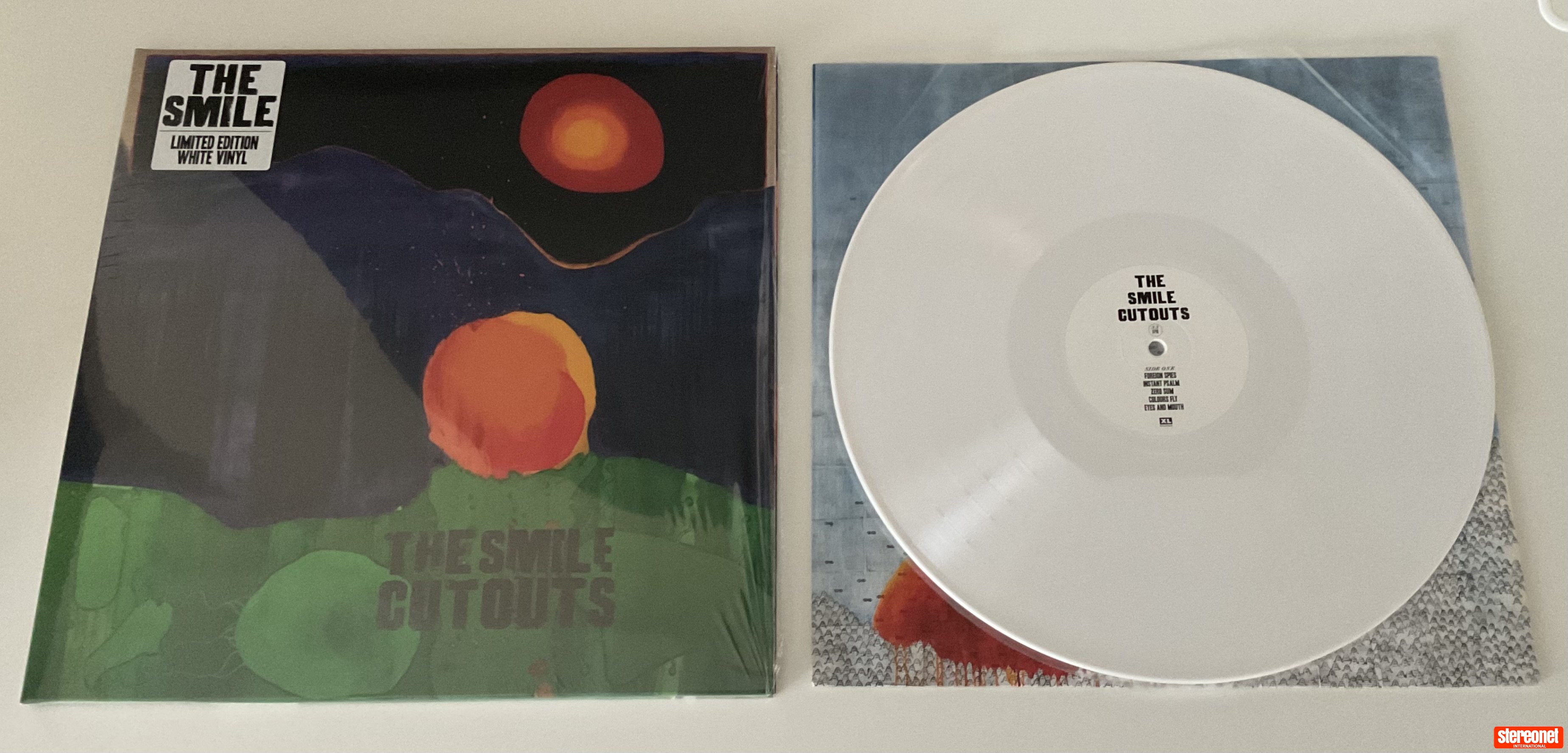 The Smile “Cutouts” 2024 Limited Edition Indie Exclusive White Vinyl LP ...