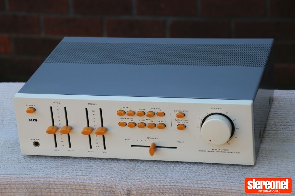 L&G L 2600 Integrated Amplifier (Solid State) - Integrated Amplifiers ...
