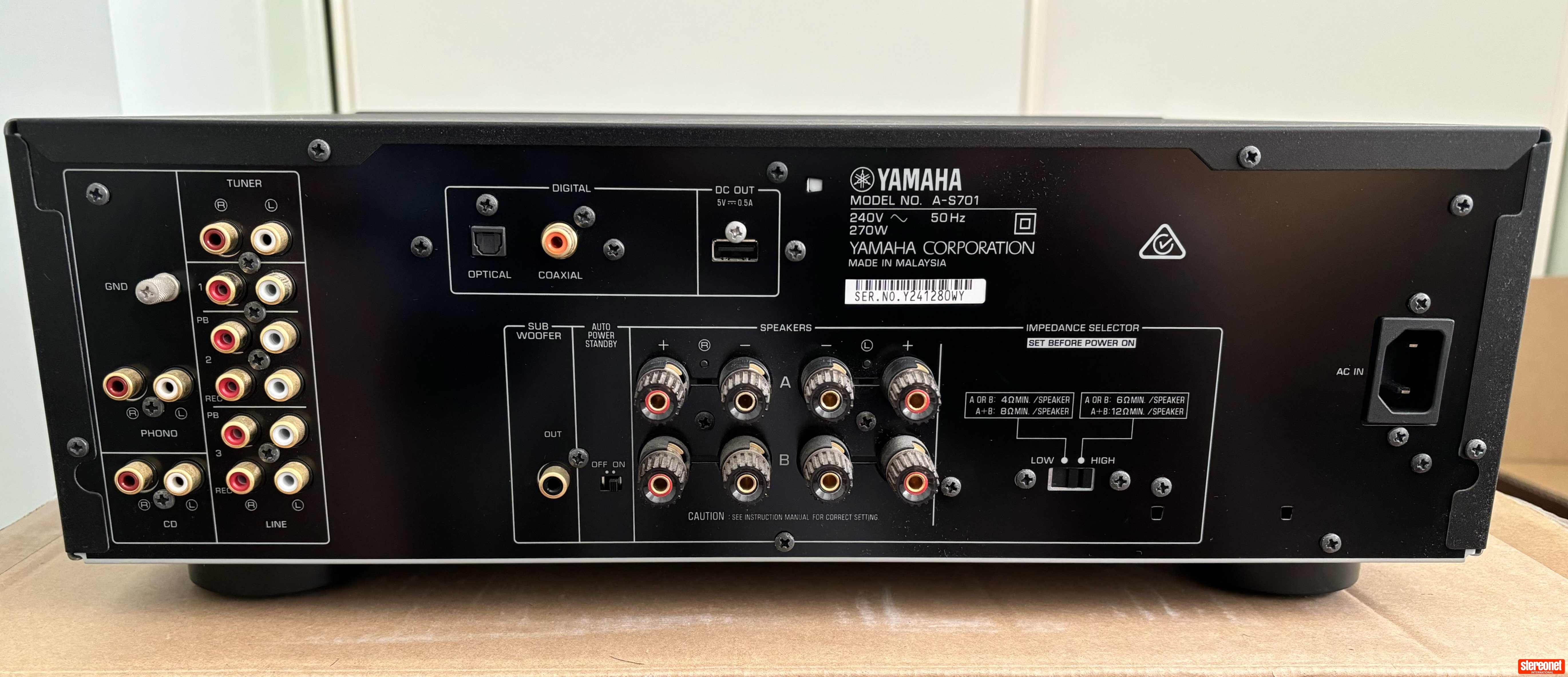 Yamaha A-S701 Integrated Amplifier (Solid State) |﻿ Integrated Amplifiers
